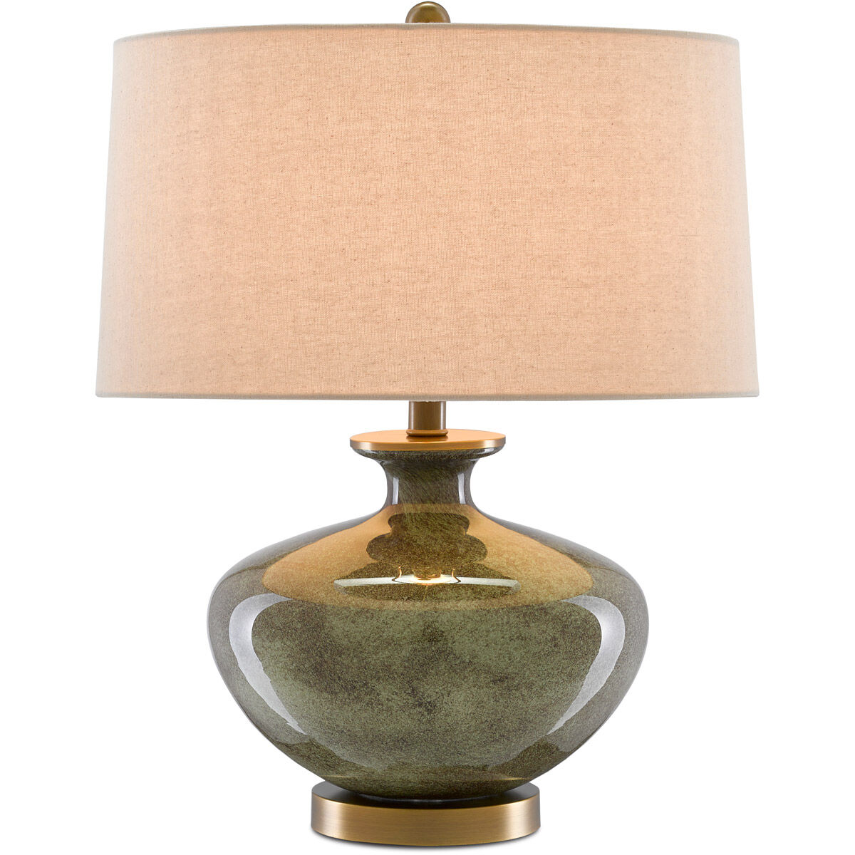 Currey & Company 6000-0601 Greenlea 21 inch 150.00 watt Dark Gray/Moss ...