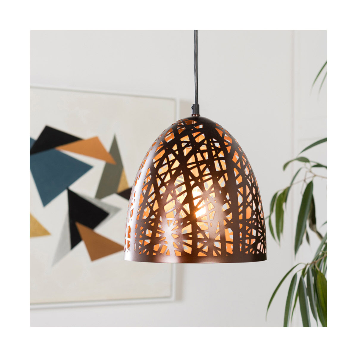 Surya HML-001 Hamlin 1 Light 10 inch Pendant Ceiling Light