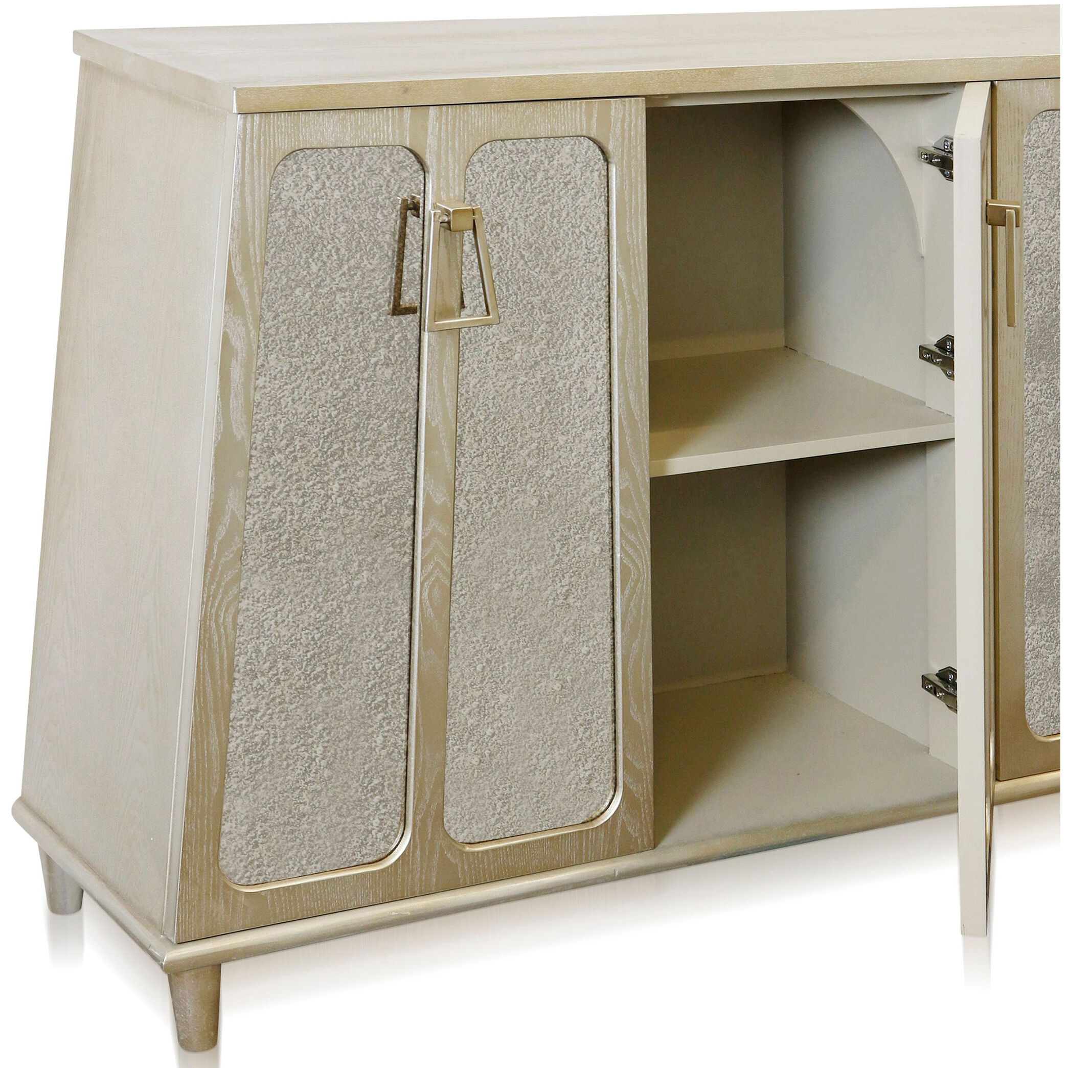 Champagne mirrored sideboard store