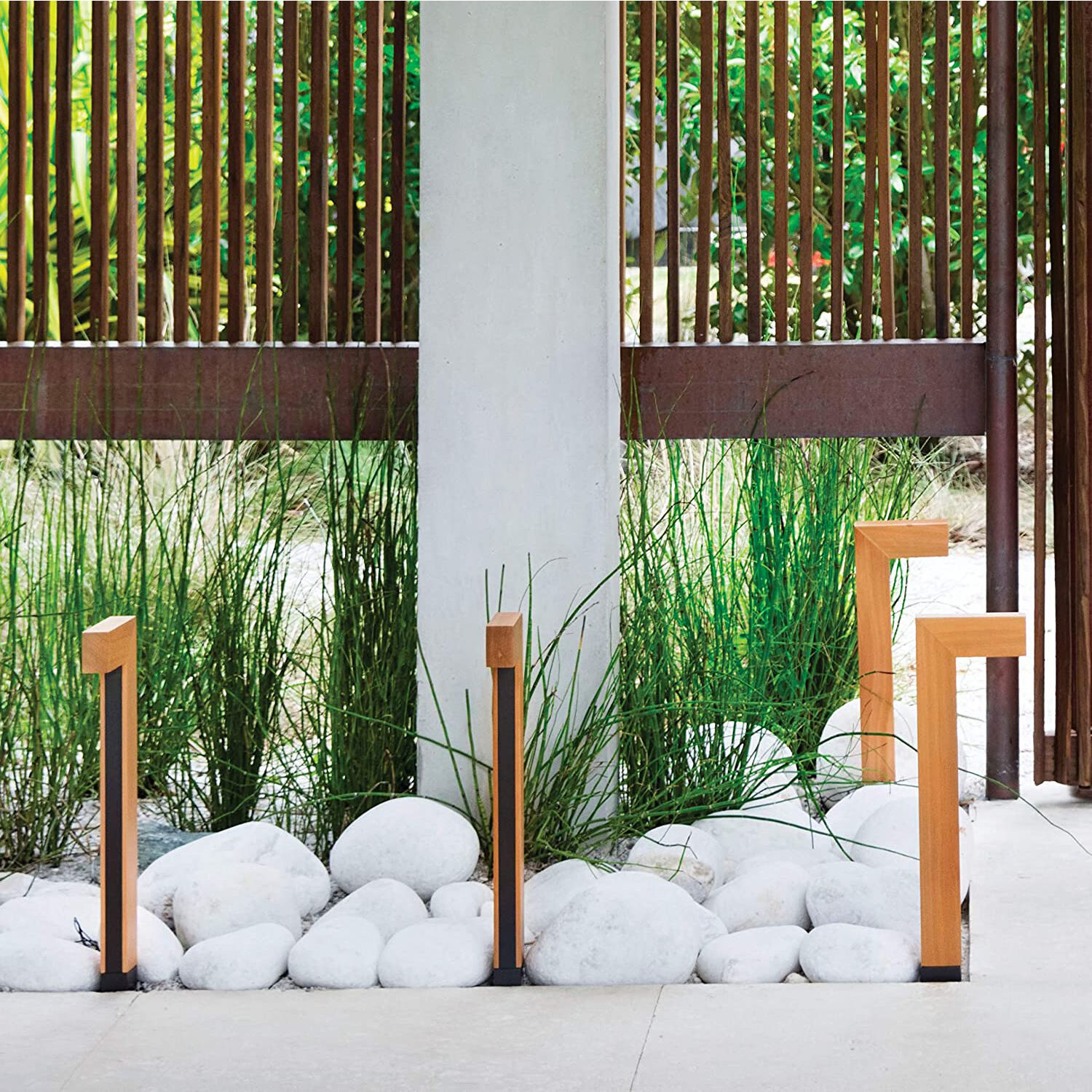 Hinkley 1518CD-LL Hardy Island Atlantis 12v 1.50 watt Cedar Landscape ...