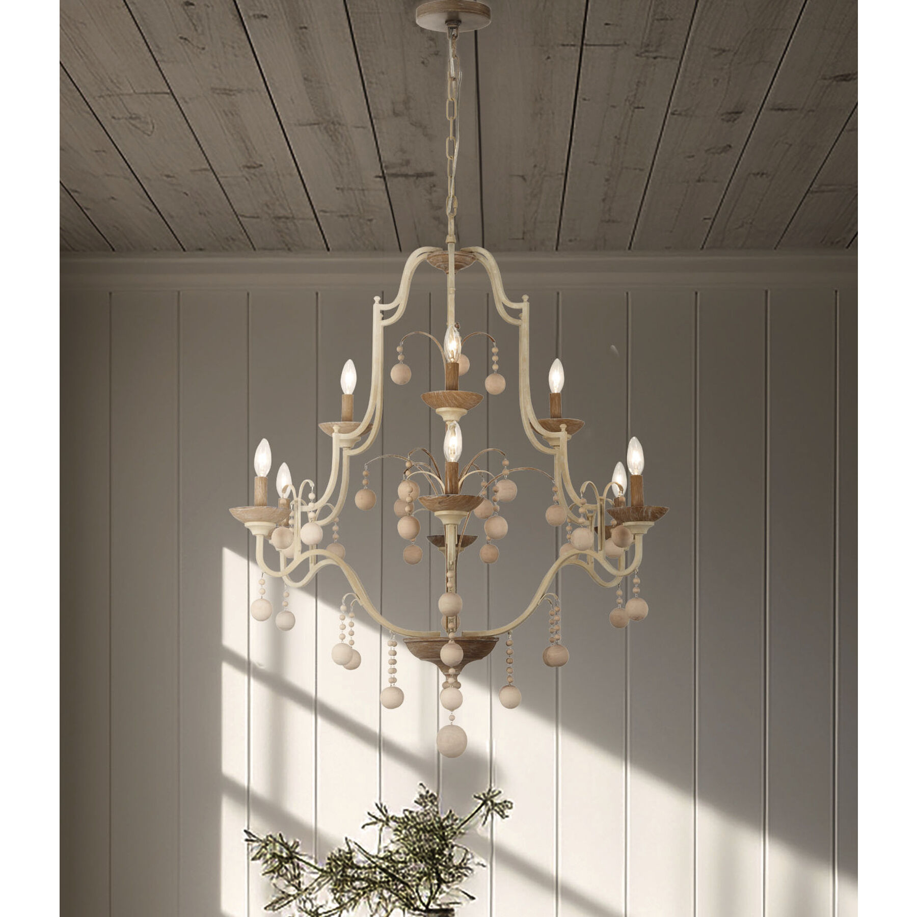 colonial style interior lighting