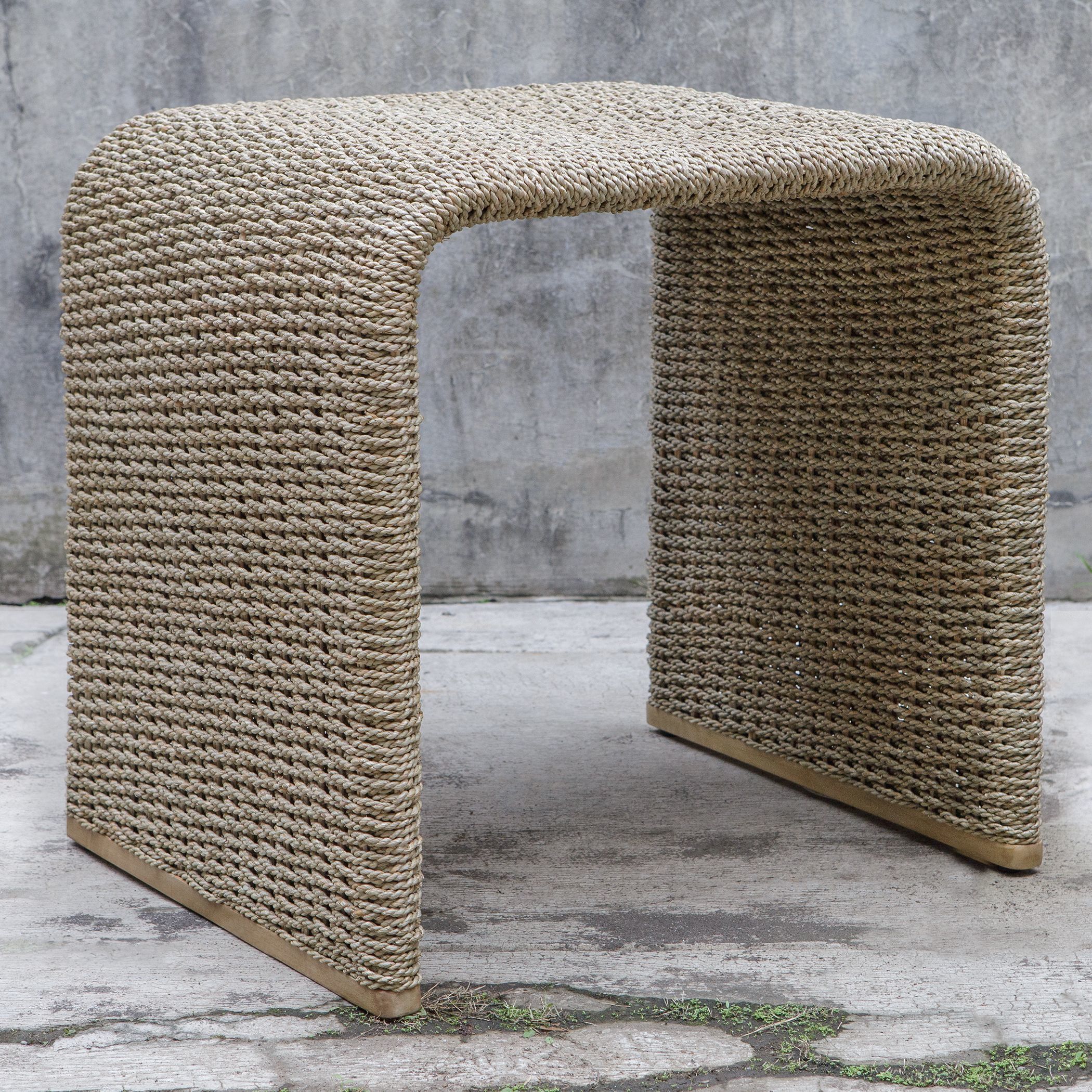 Seagrass side table store