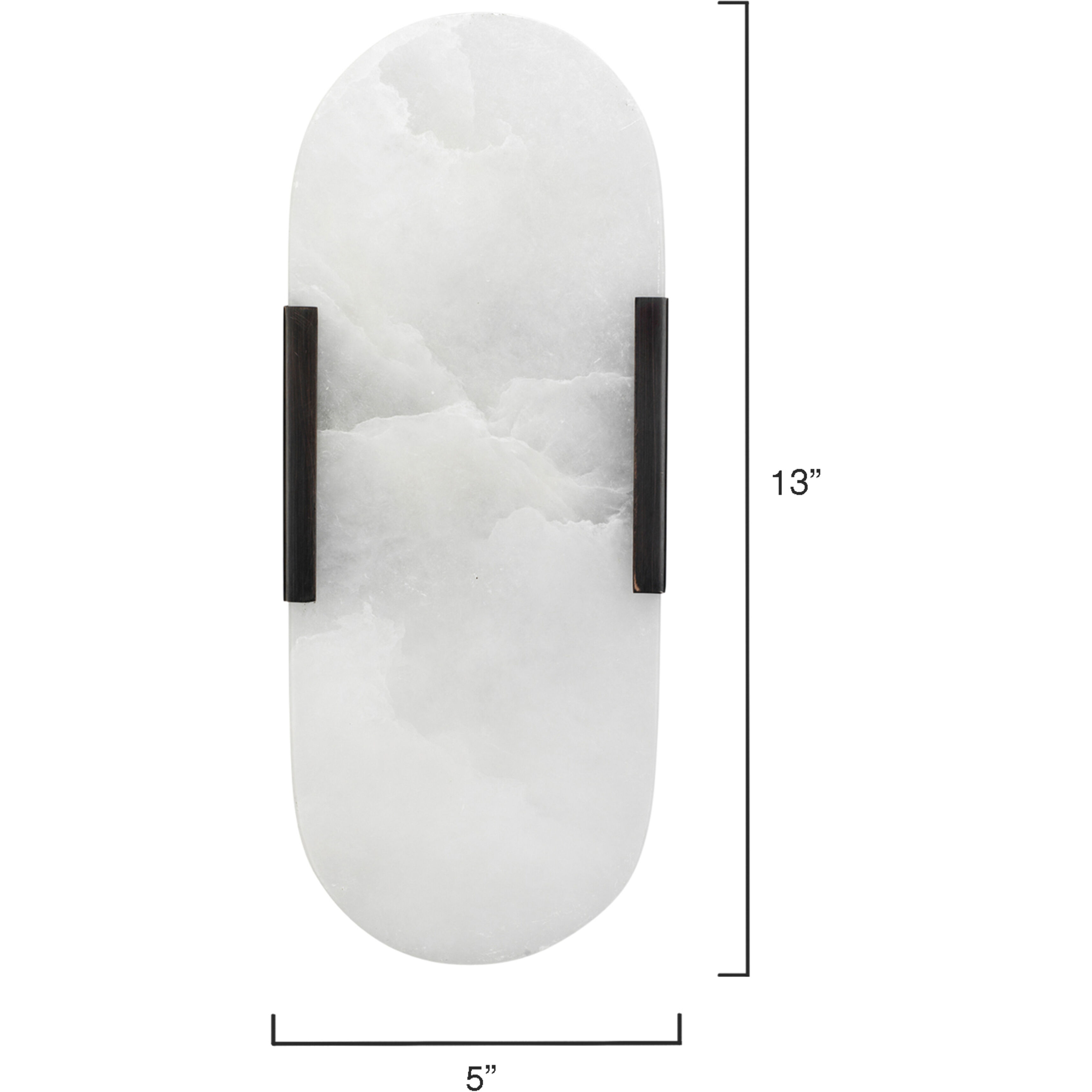 Jamie Young Co 4DELP-SCOB Delphi 2 Light 5 inch Bronze Wall Sconce Wall ...