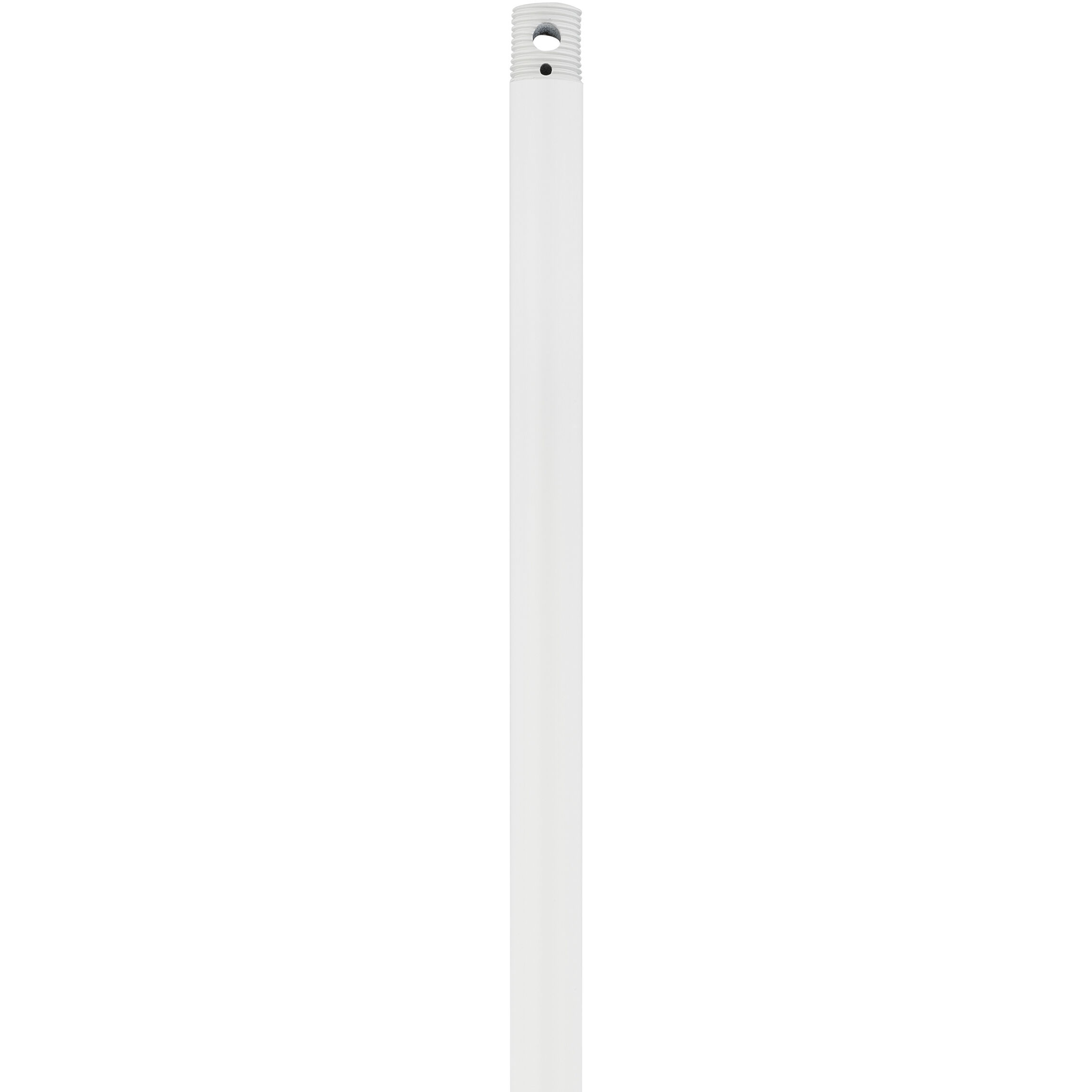 Coastal Threaded Downrods Matte White Fan Downrod in 36 in