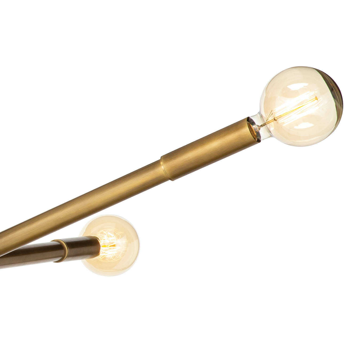 Regina Andrew 16-1337NB Talon 3 Light 51.25 inch Natural Brass ...
