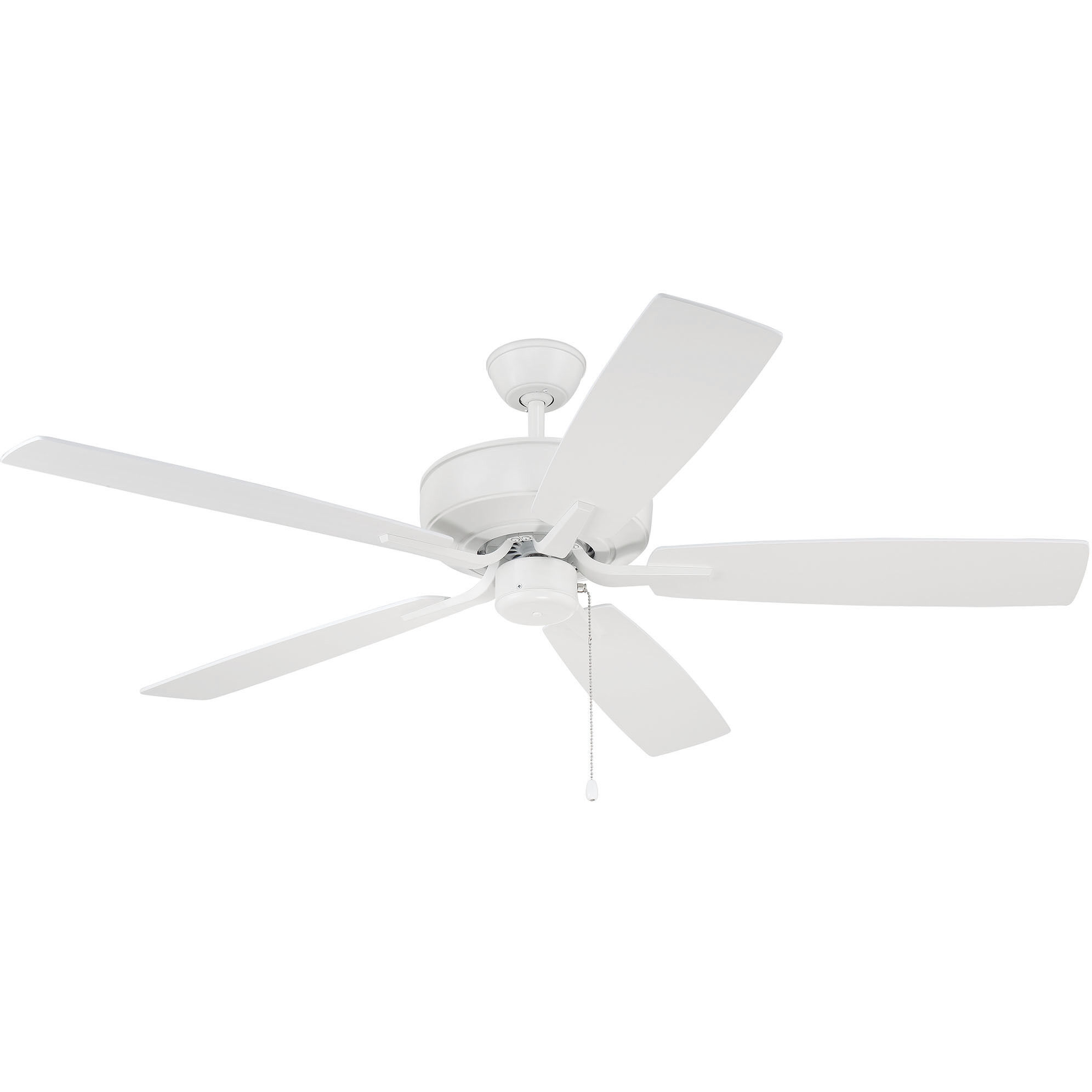 Craftmade P52W5-52WWOK Pro Plus 52 inch White with White/Washed Oak ...