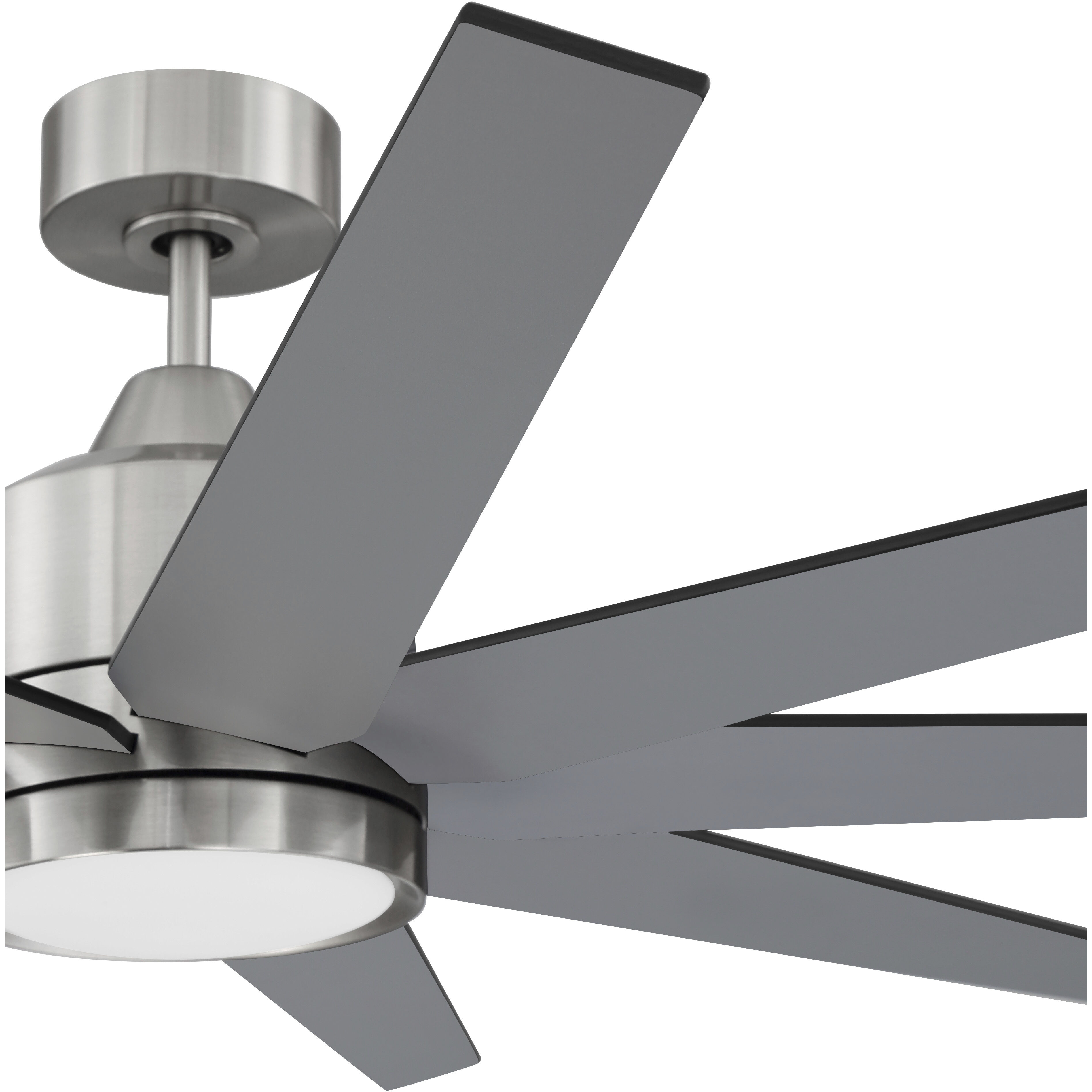 Craftmade CHP60BNK9 Champion 60 inch Brushed Polished Nickel with ...