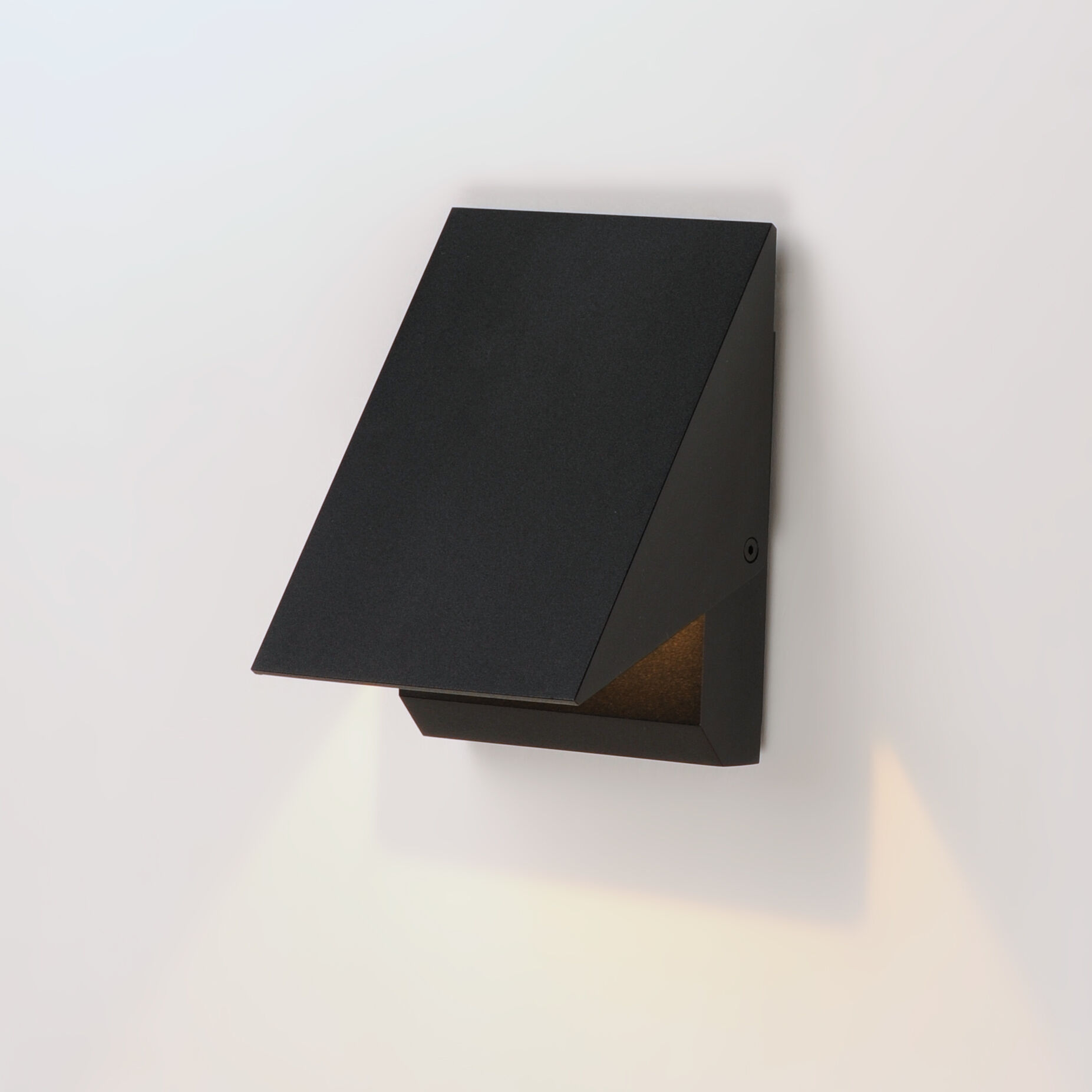 ET2 E41333-BK Alumilux Tilt LED 7 inch Black Outdoor Wall Sconce