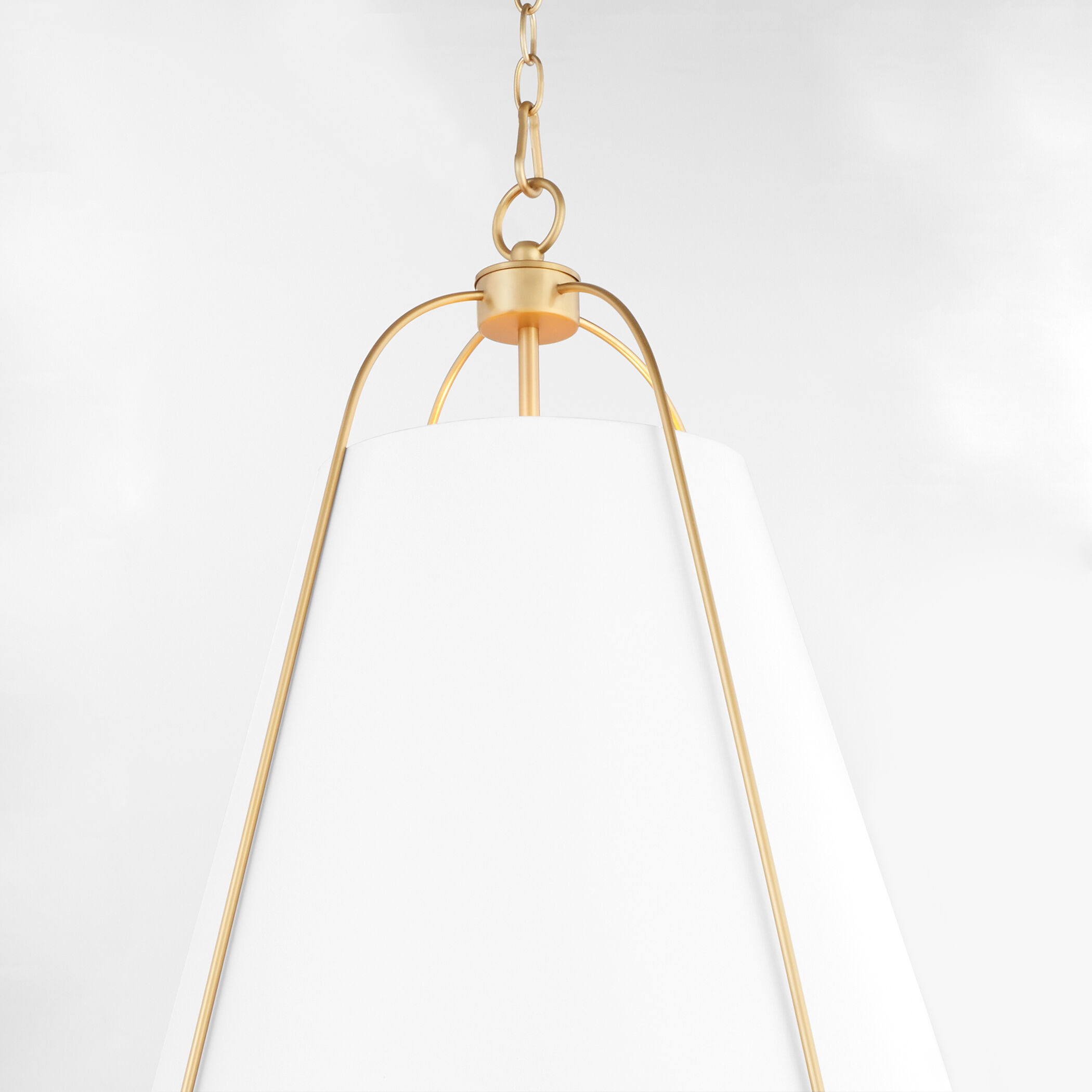 Quorum 861-3-0880 Jamie 3 Light 18 inch Studio White and Aged Brass ...