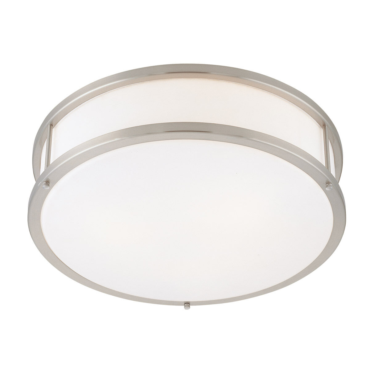 Access 50080LEDDLP-BS/OPL Conga LED 16 inch Brushed Steel Flush Mount ...