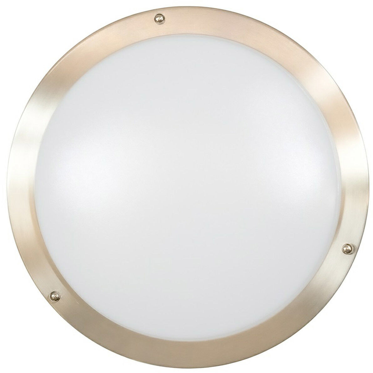 Jesco CM403RA-S-3090-BN Luke LED 12 inch Brush Nickel Flush Mount ...