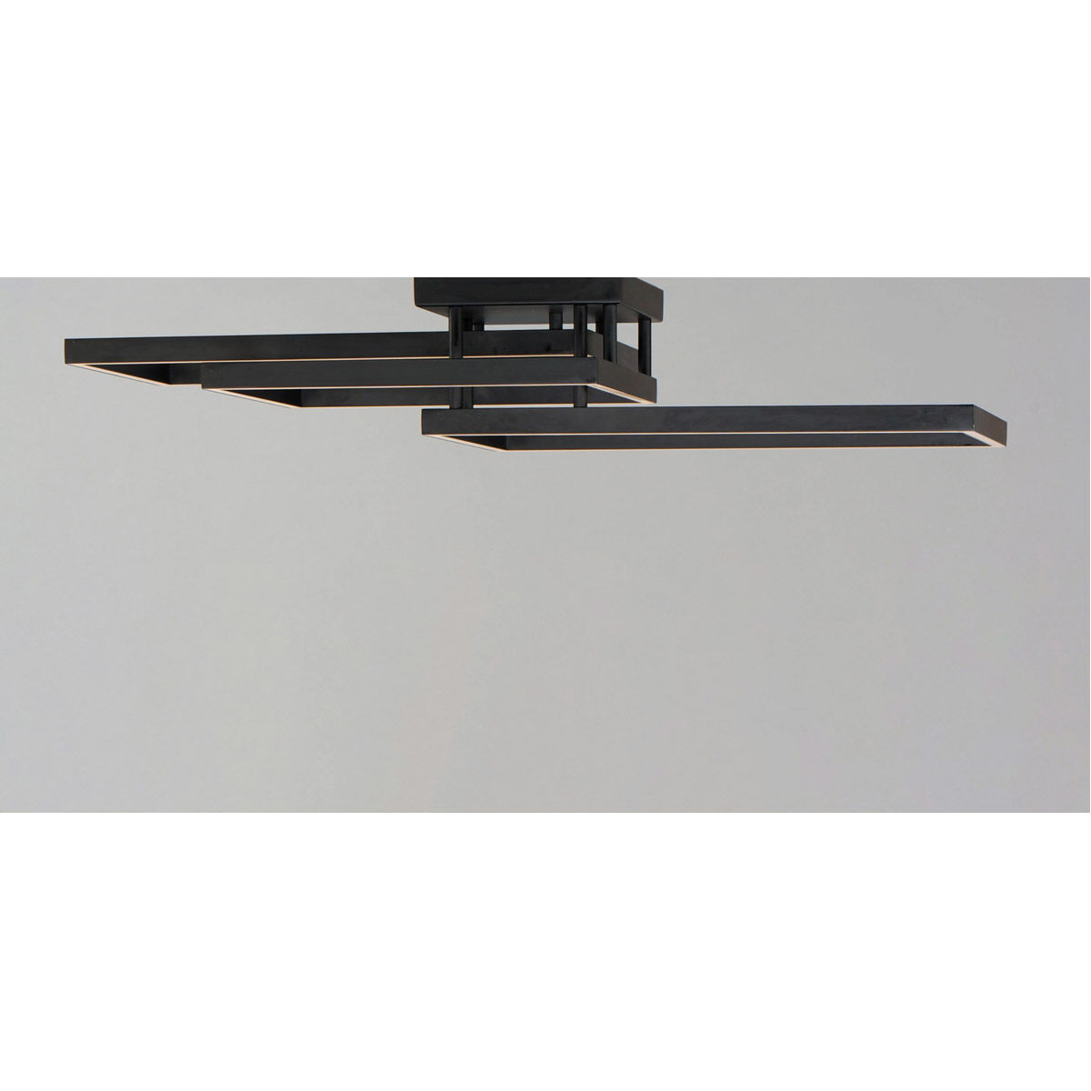 Traverse LED LED 48 inch Black Flush Mount Ceiling Light