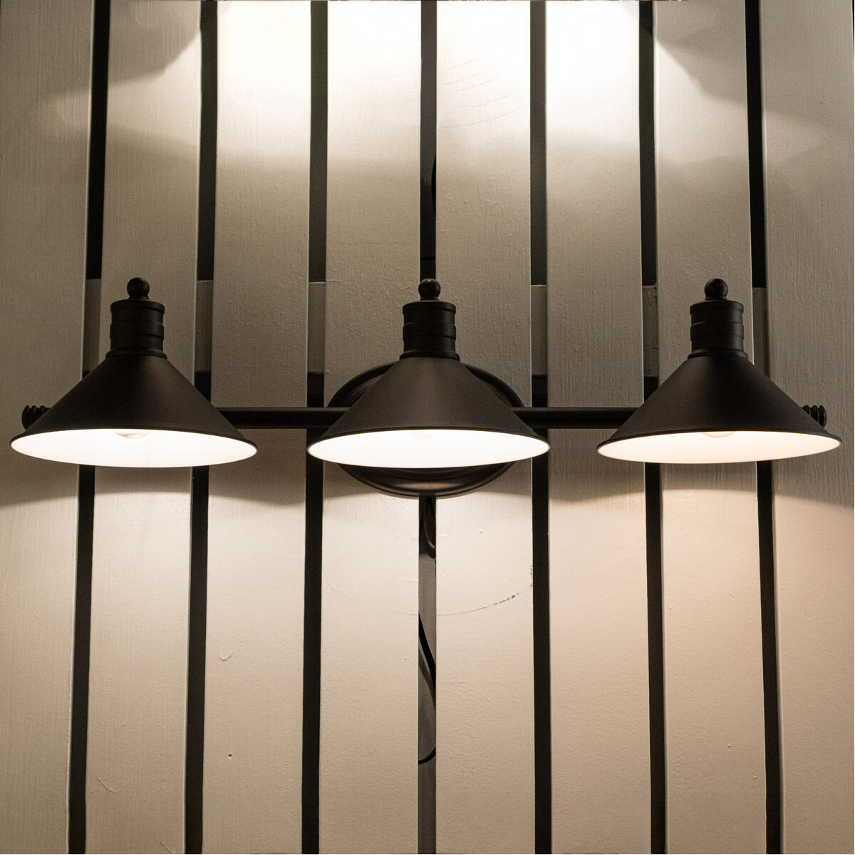 Vaxcel W0285 Akron LED 28 inch Oil Rubbed Bronze and Matte White ...