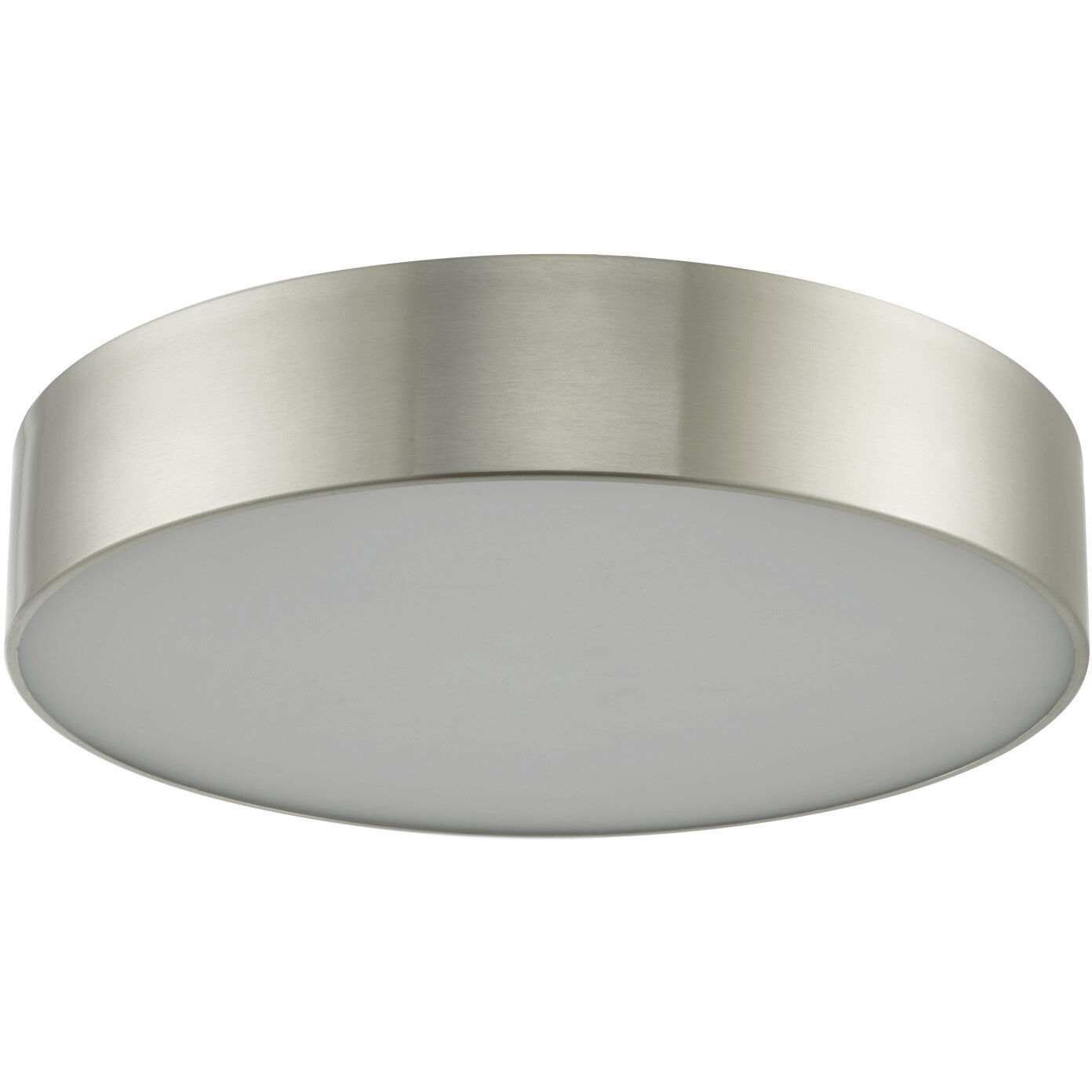 Bongo LED 16 inch Brushed Nickel Flush Mount Ceiling Light