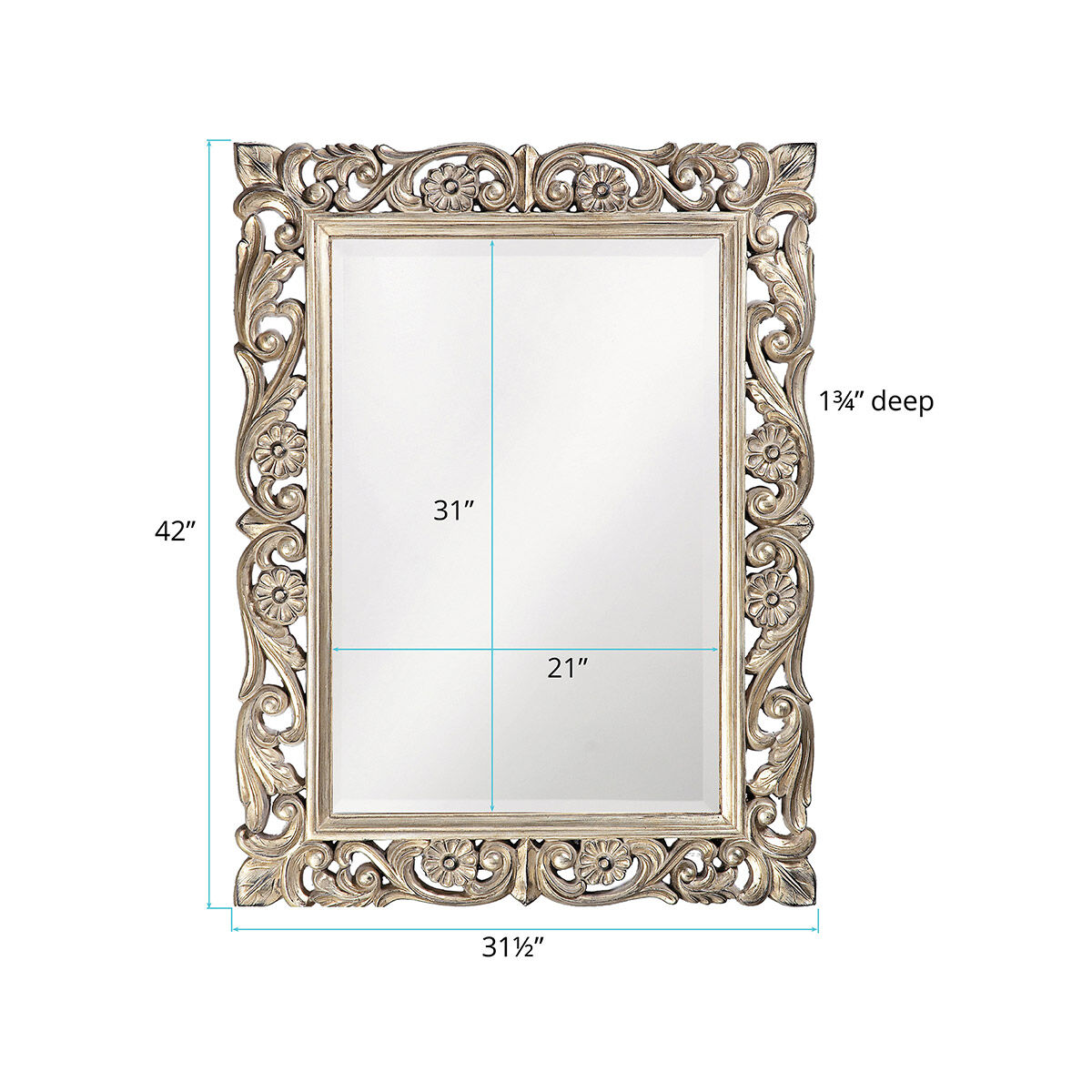 fancy mirror frame