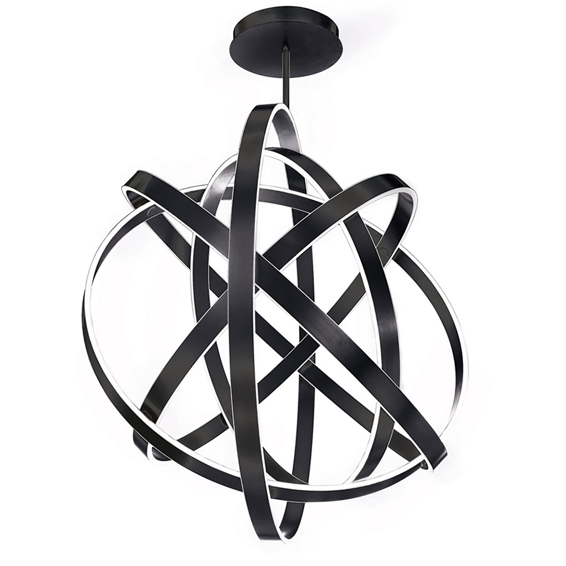 Modern Forms PD-61760-TT Kinetic LED 60 inch Titanium Chandelier ...