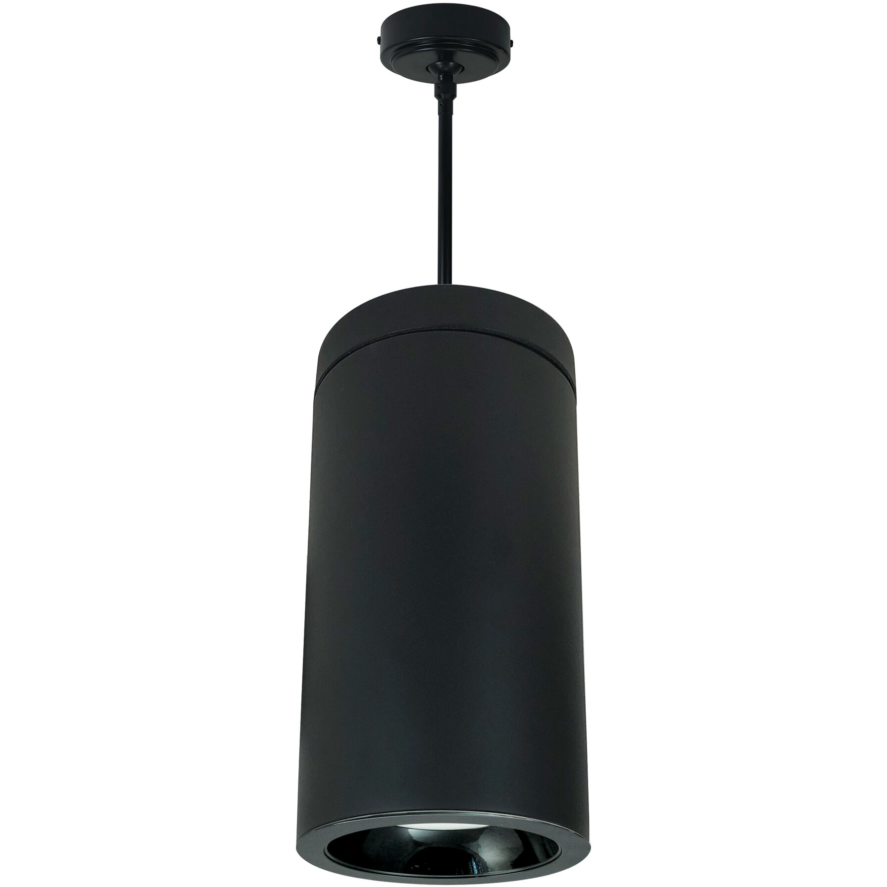 Nora Lighting NYLD2-6P10130BBB4 Cobalt Black Cylinder Pendant Ceiling Light