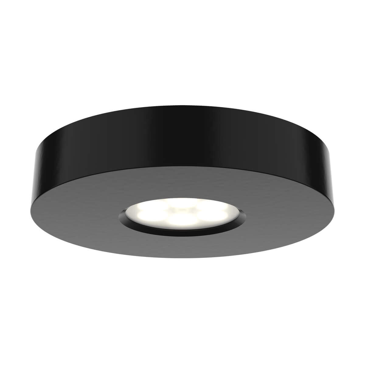 DALS Lighting 4002-BK Superpuck 12V LED 3 inch Black Surface Mounting ...