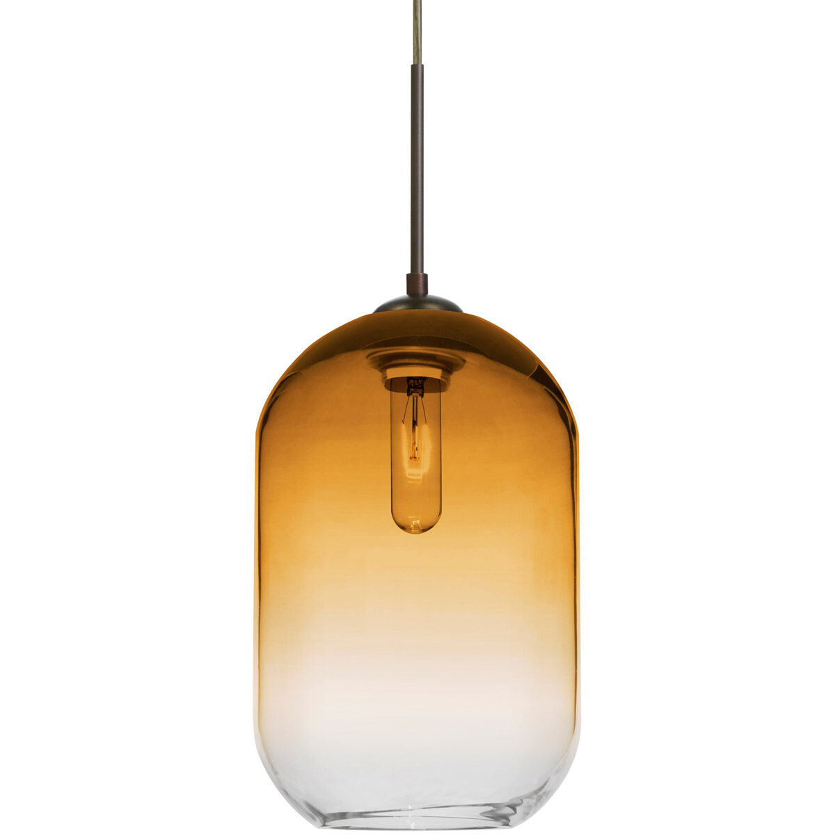 Besa Lighting 1JT-OMEGA12AM-BR Omega 12 1 Light Bronze Cord Pendant ...