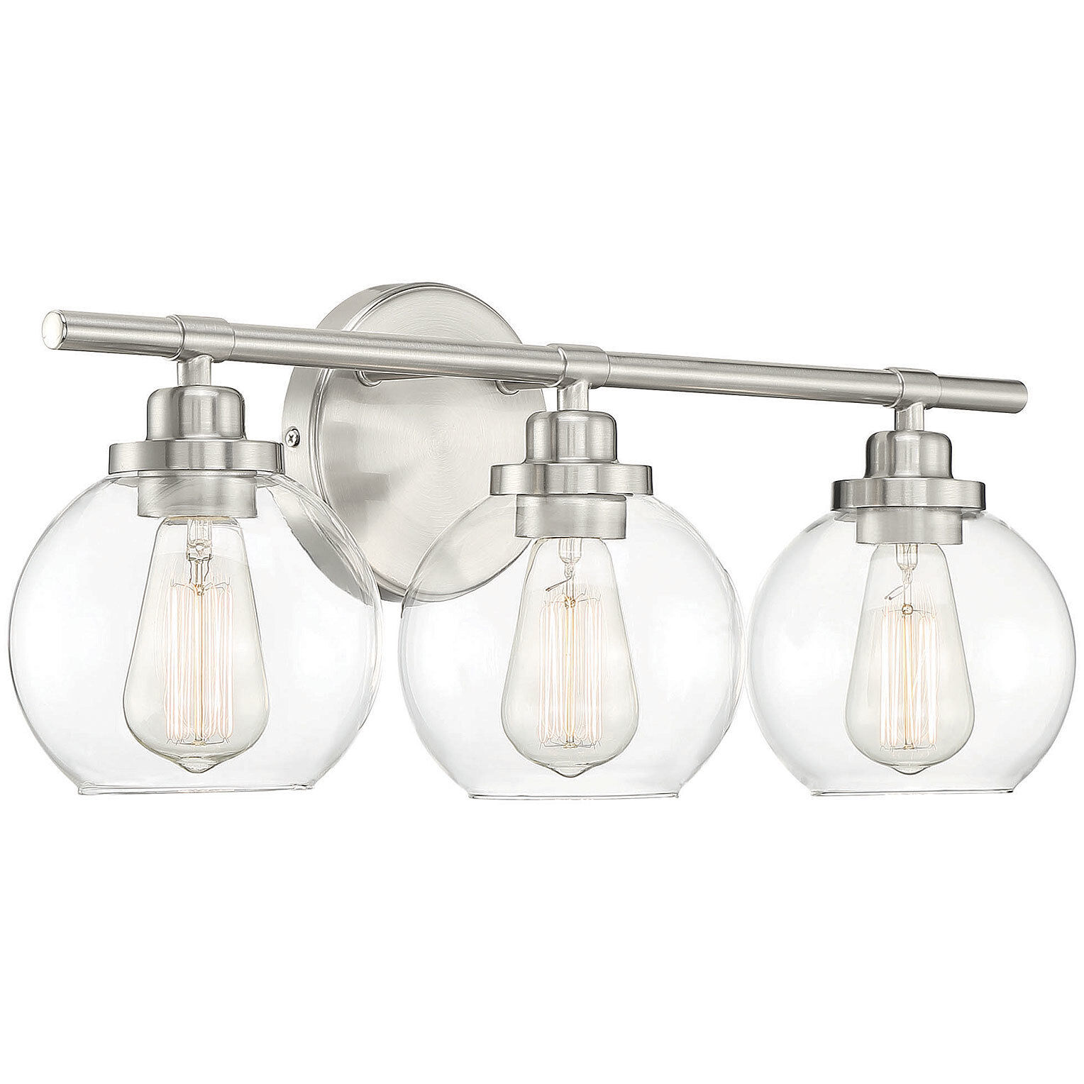 Savoy House 8-4050-3-SN Carson 3 Light 23 inch Satin Nickel Bathroom ...