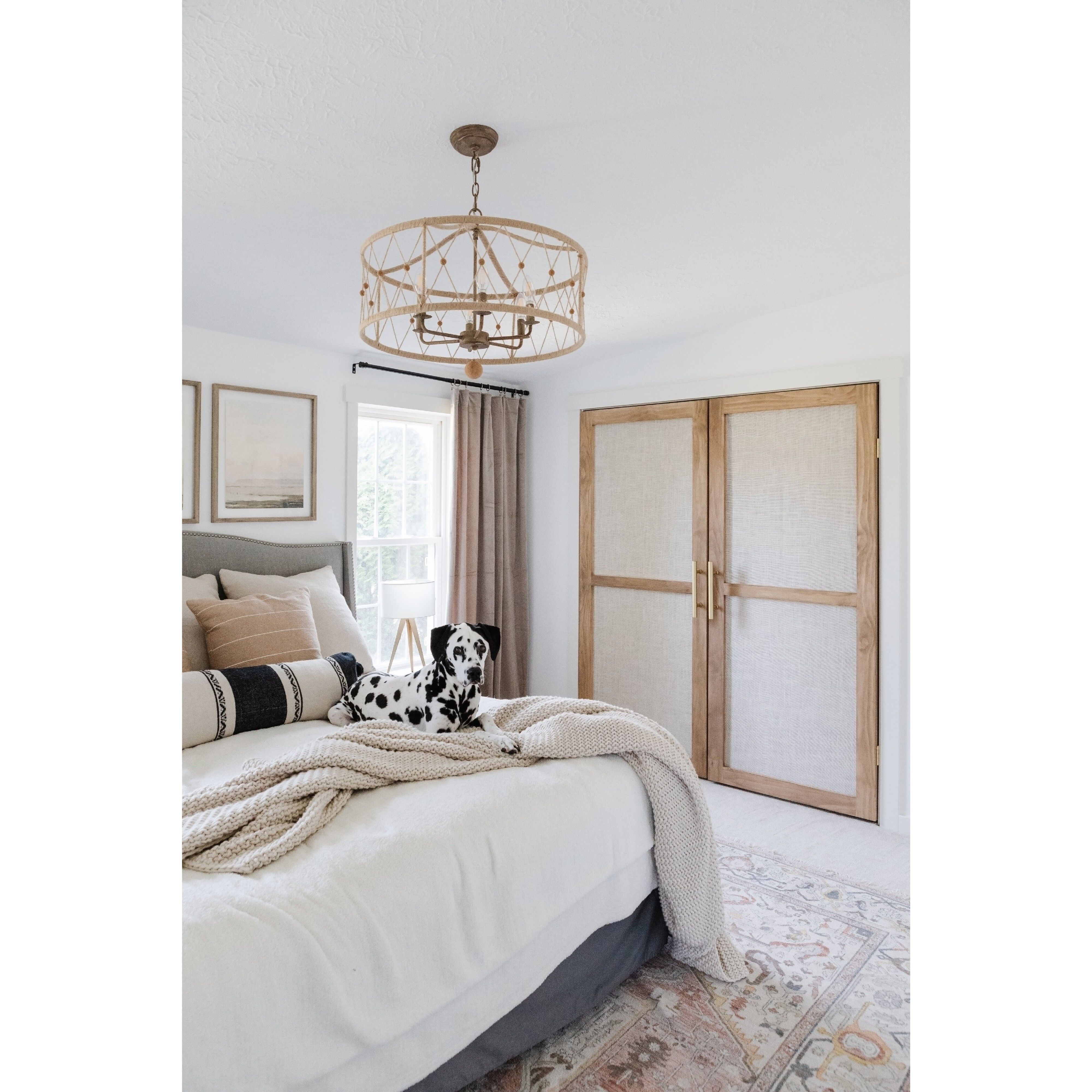 Crystorama BRX-B7906-BS Brixton 6 Light 24 inch Burnished Silver Chandelier Ceiling Light