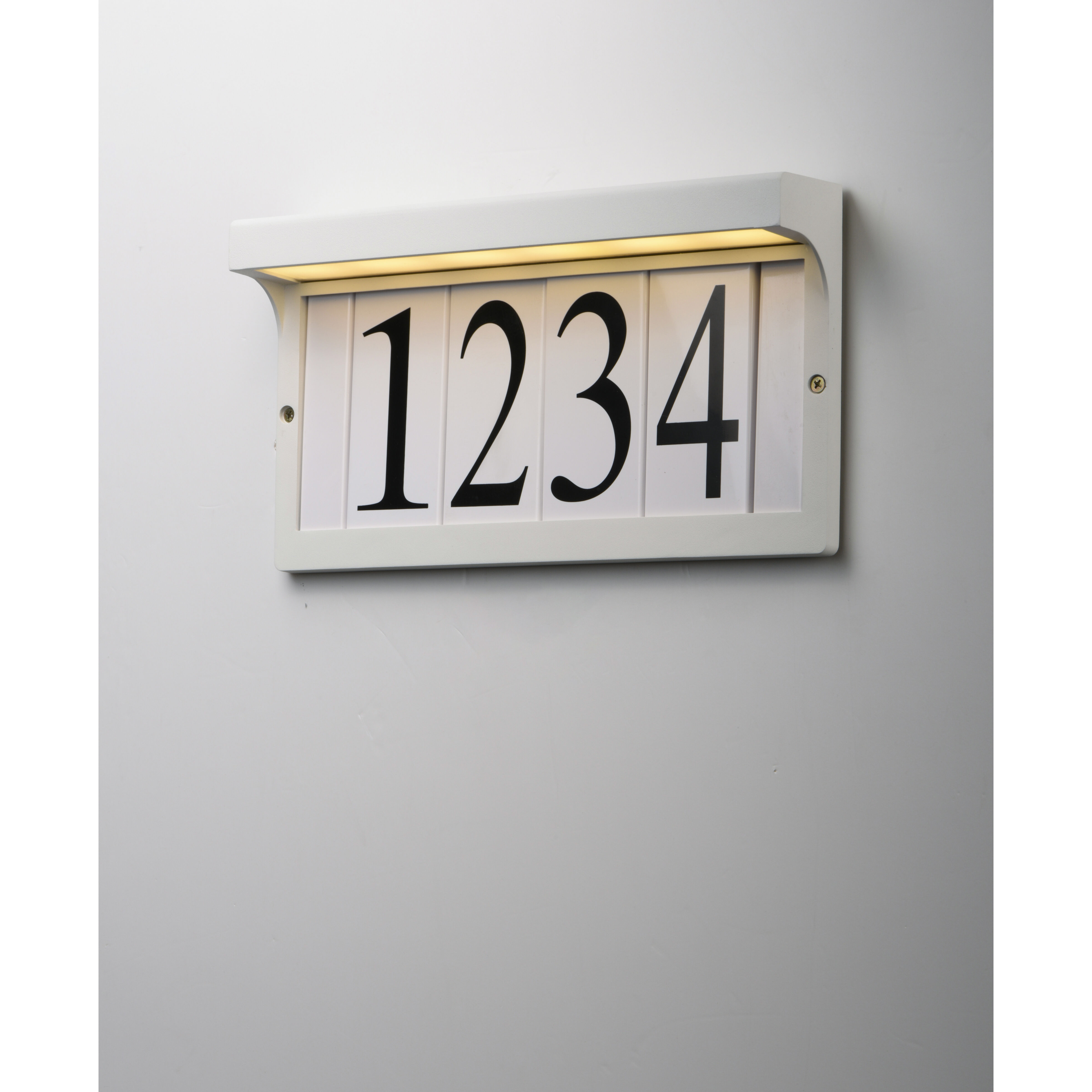 Maxim 53610WT Address LED 7 inch White Address Light Frame