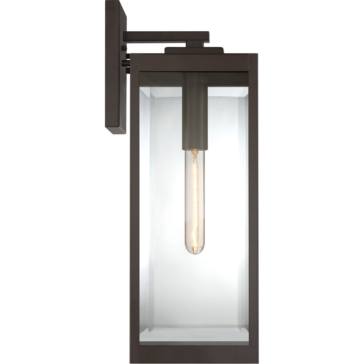 Quoizel WVR8407WT Westover 1 Light 20 inch Western Bronze Outdoor Wall ...