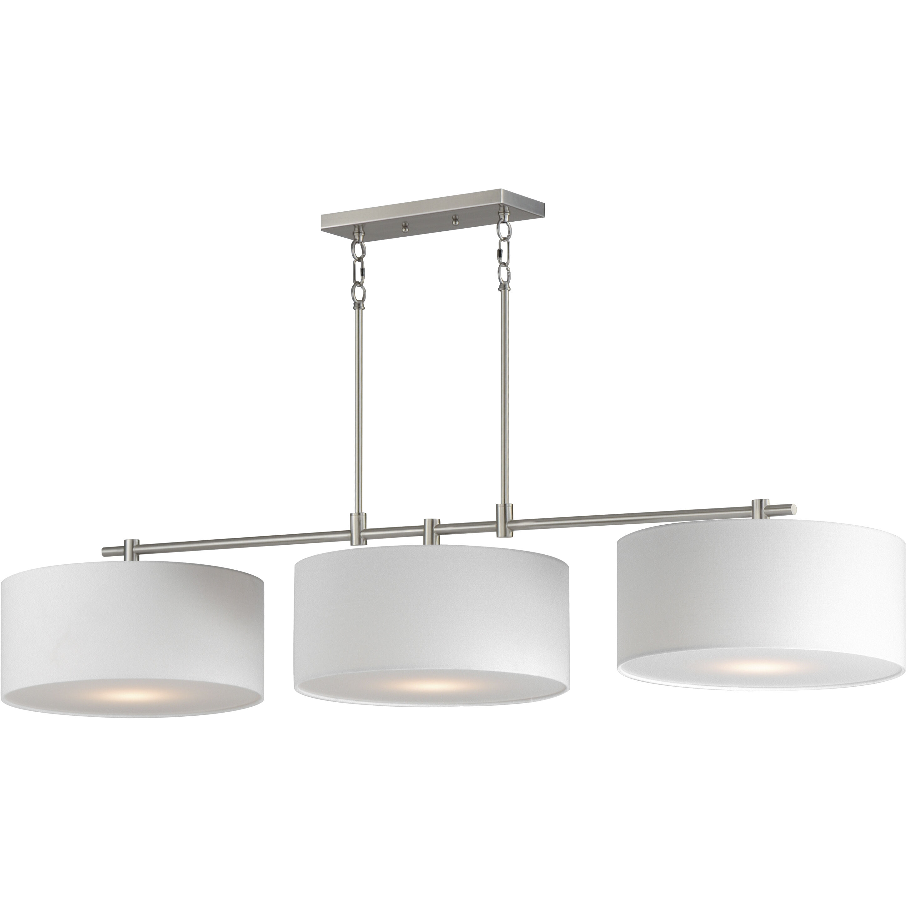 Maxim Lighting 10017OMOI Bongo 3 Light 60 inch Oil Rubbed Bronze Linear ...