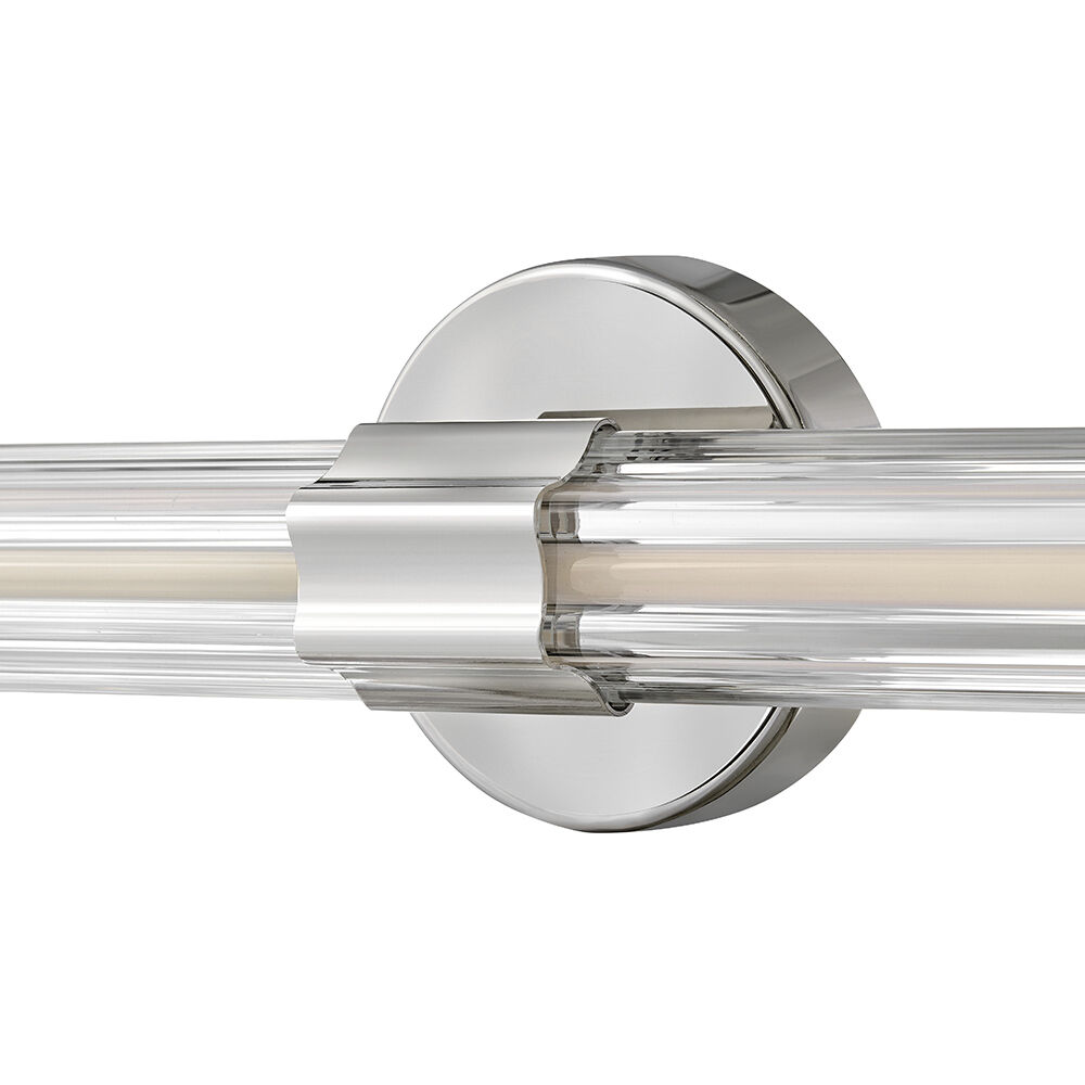 Hinkley 51312PN Georgette LED 24 inch Polished Nickel Bath Light Wall Light