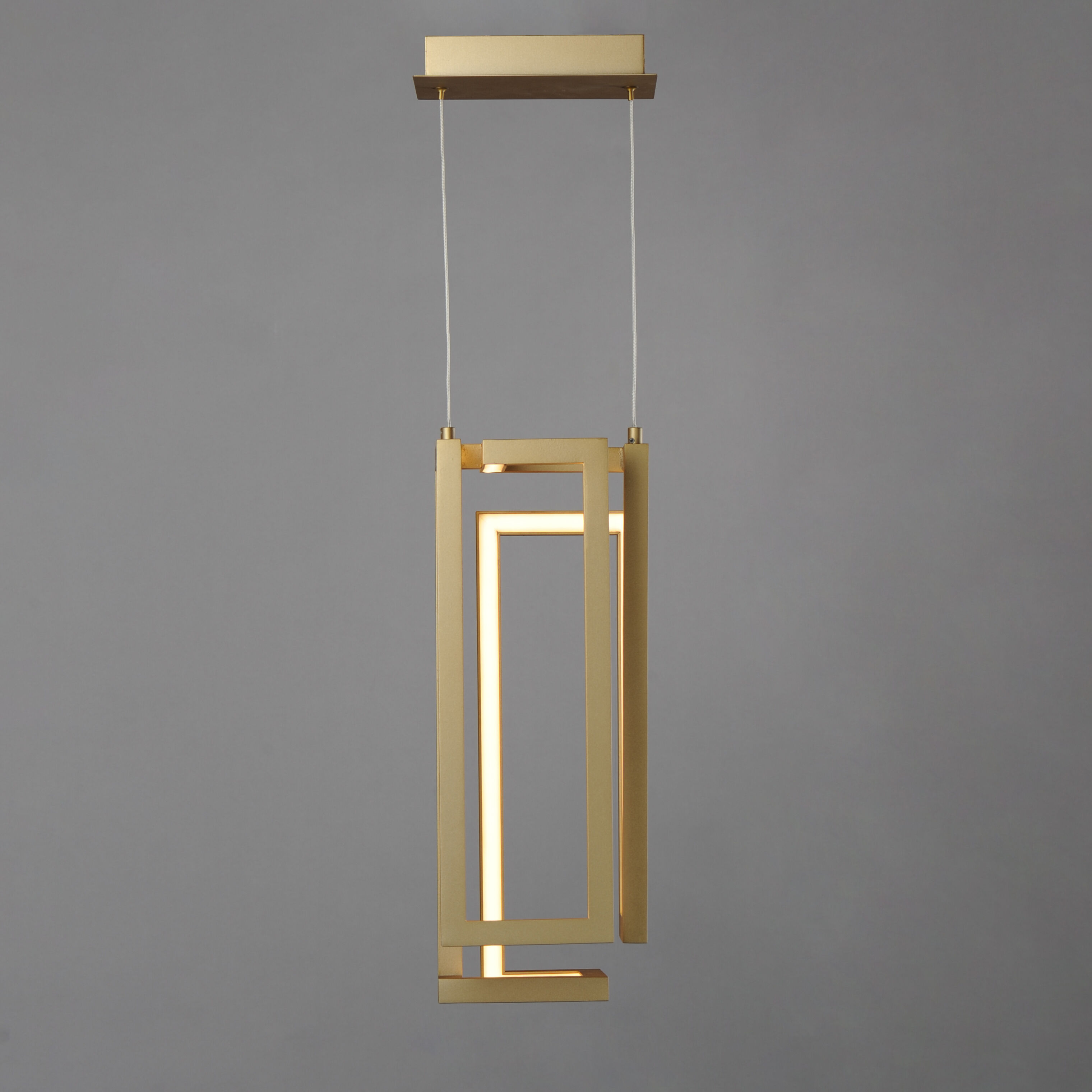 ET2 E21261-GLD Penrose LED 7 inch Gold Single Pendant Ceiling Light