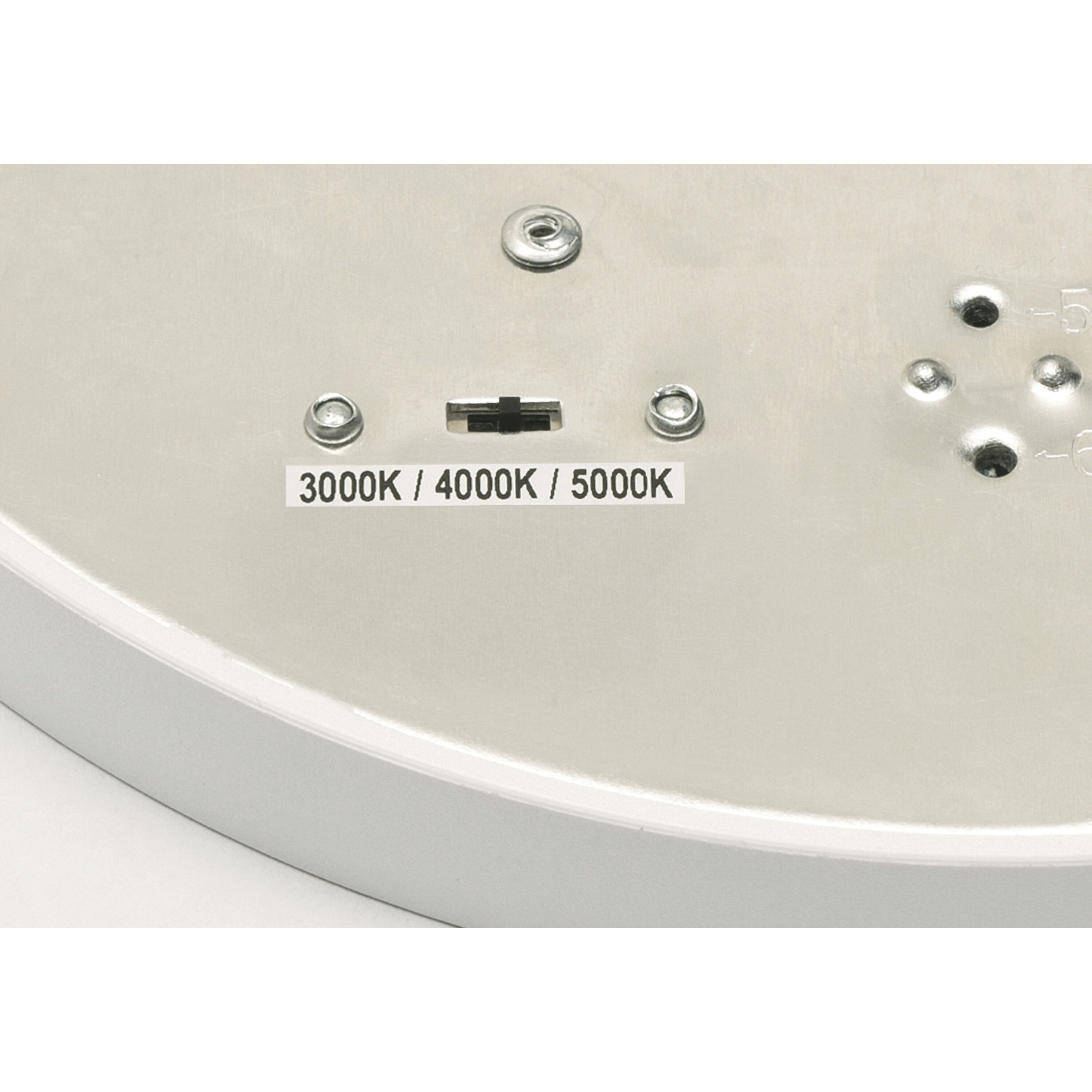 Edge Round 1 Light 12 inch White Flush Mount Ceiling Light