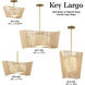 Minka-Lavery 6574-695 Key Largo 1 Light 16 inch Soft Brass Semi Flush ...