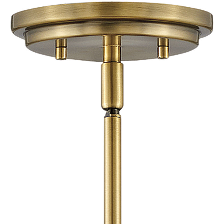 Hinkley 3487PT Argo LED 14 inch Polished White with Lacquered Brass ...