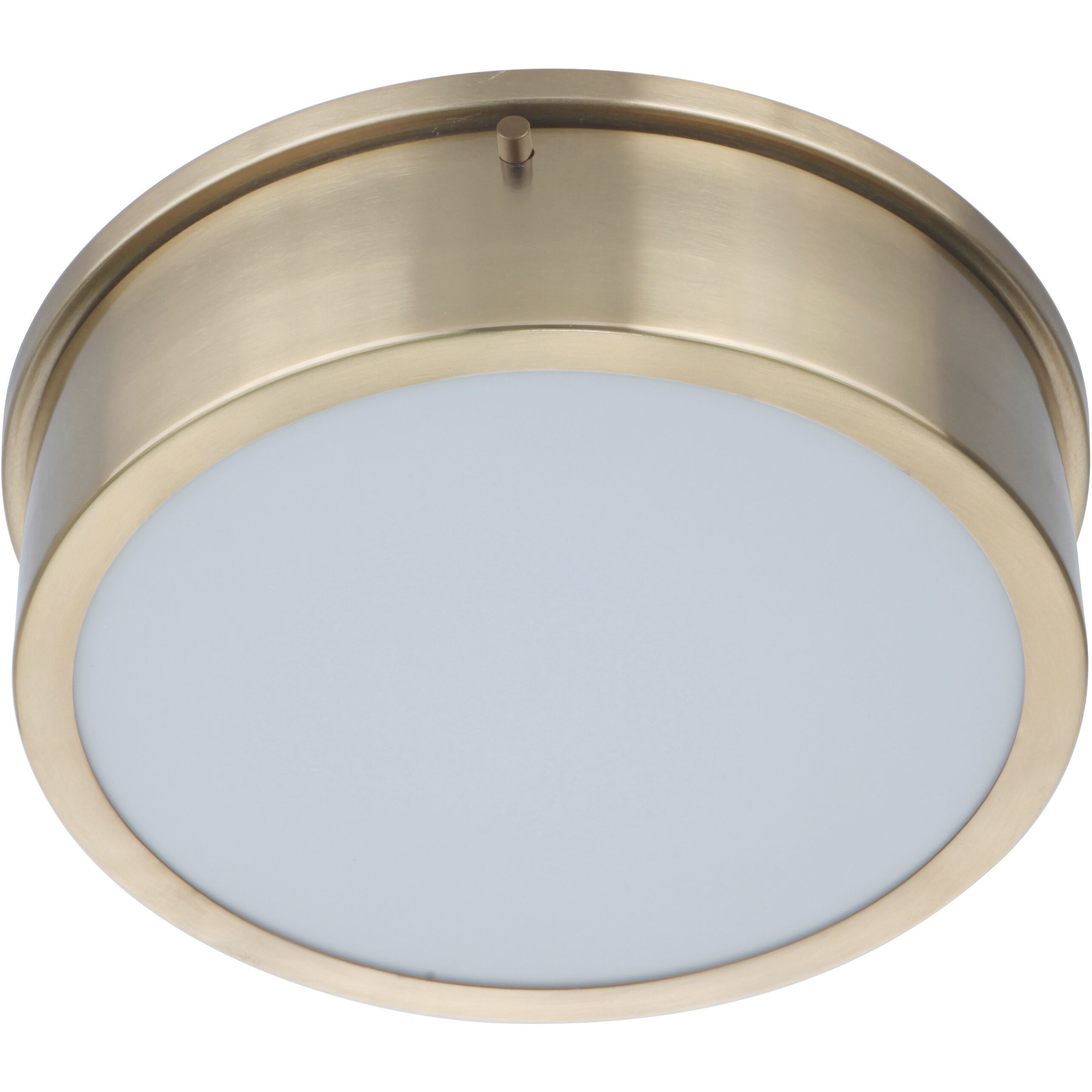 Craftmade X6711-SB-LED Fenn LED 11 inch Satin Brass Flushmount Ceiling ...