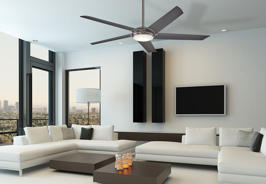 Minka-Aire F617L-GM Raptor 60 inch Gun Metal Ceiling Fan
