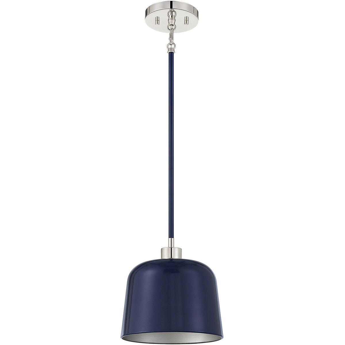 navy ceiling light