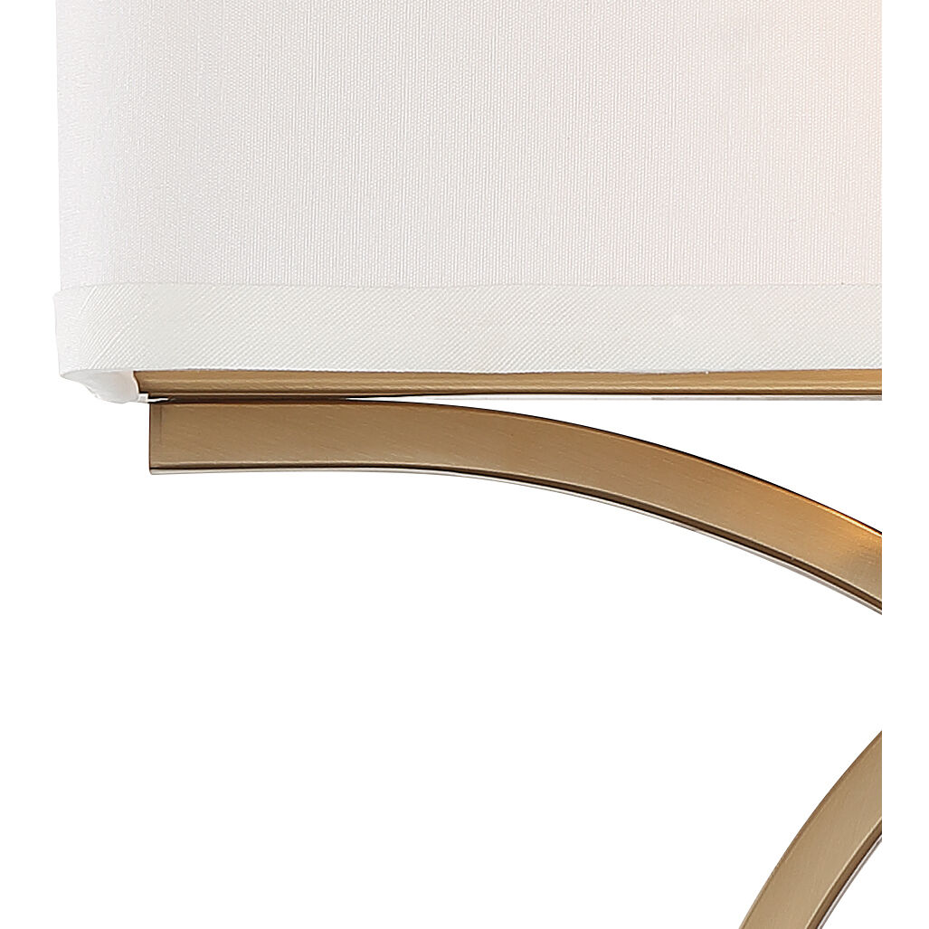 Crystorama BRK-A3702-VG Brinkley 2 Light 10 inch Vibrant Gold ADA ...