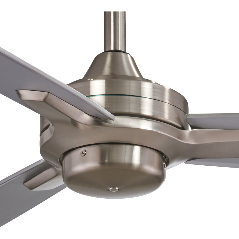 Minka-Aire F727-BN/SL Rudolph 52 inch Brushed Nickel/Silver with Silver ...