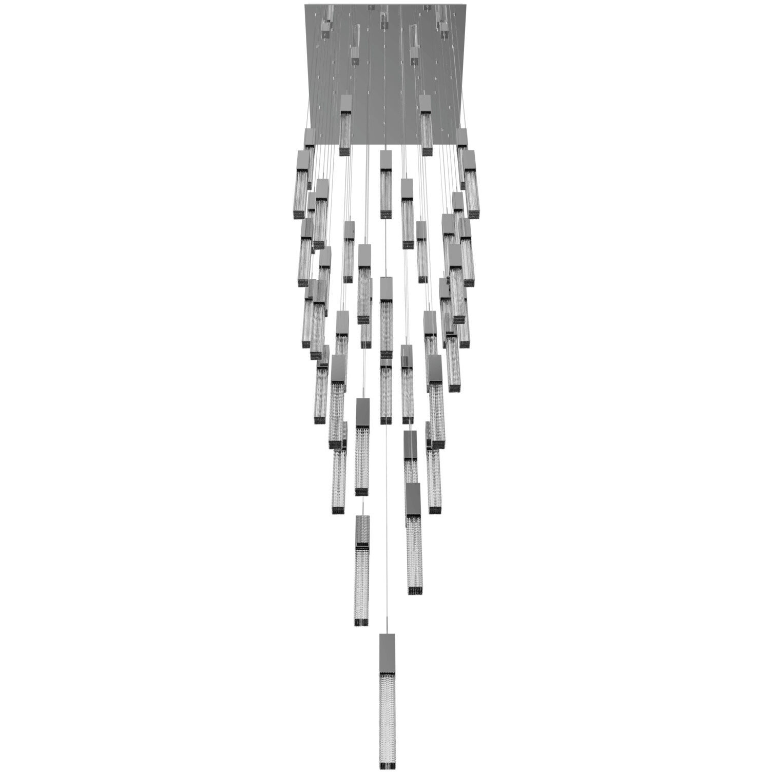 Avenue Lighting HF1903-41-BOA-CH Boa LED 35 inch Polished Chrome Multi ...