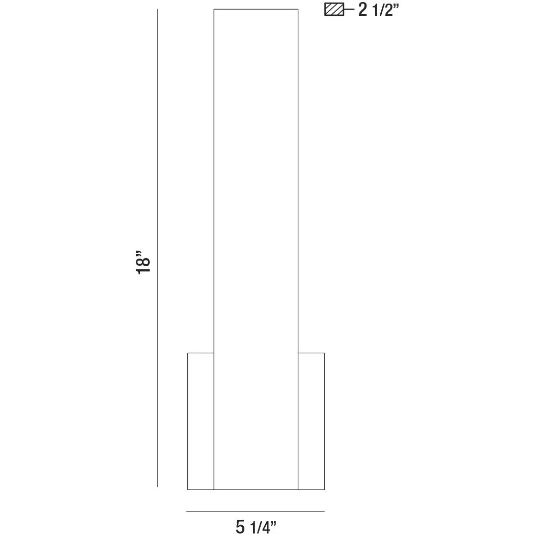 EuroFase 35703-037 Annette LED 5 inch Champagne Wall Sconce Wall Light