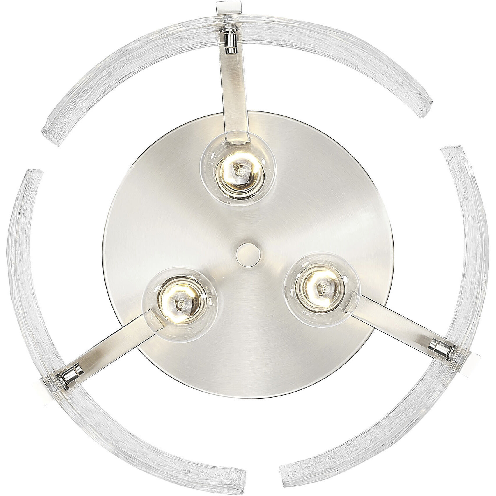 Aenon 3 Light 15 inch Pewter Flush Mount Ceiling Light