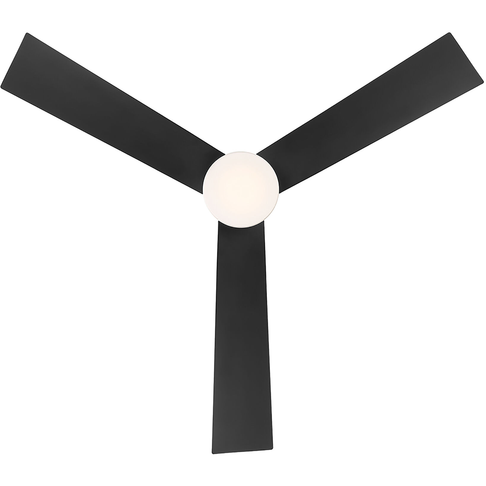 Modern Forms FR-W1803-52L-35-MB Axis 52 inch Matte Black Downrod ...