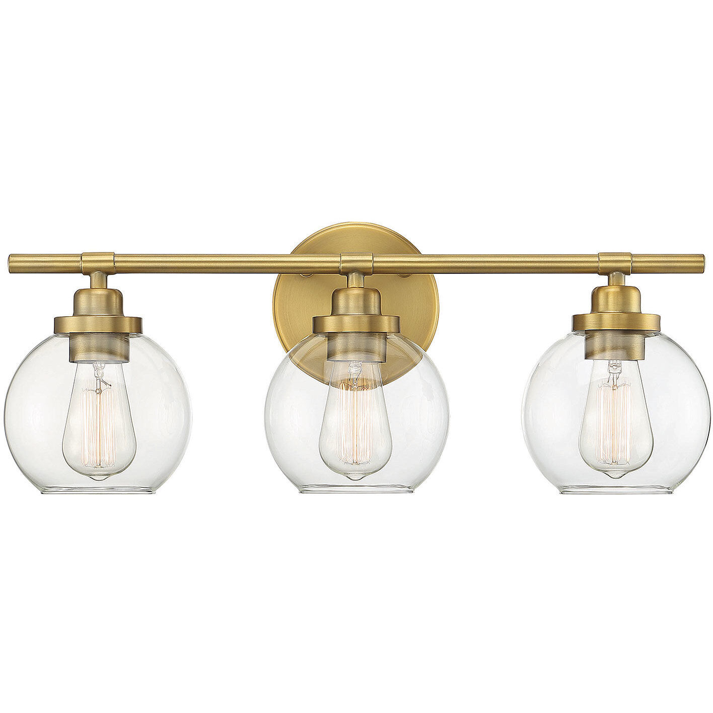 Savoy House 8-4050-3-SN Carson 3 Light 23 inch Satin Nickel Bathroom ...