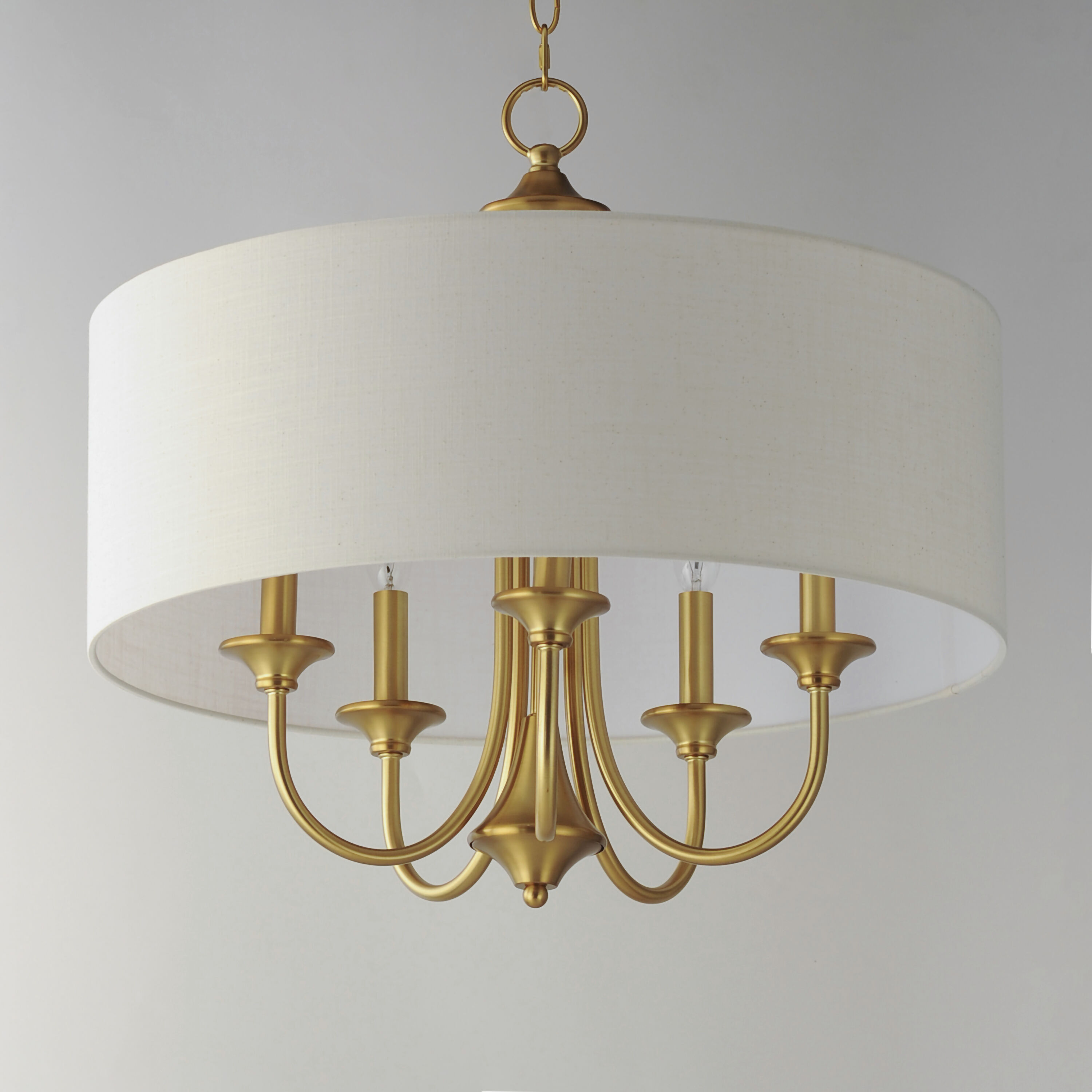 Maxim Lighting 10015OMNAB Bongo 5 Light 22 inch Natural Aged Brass ...