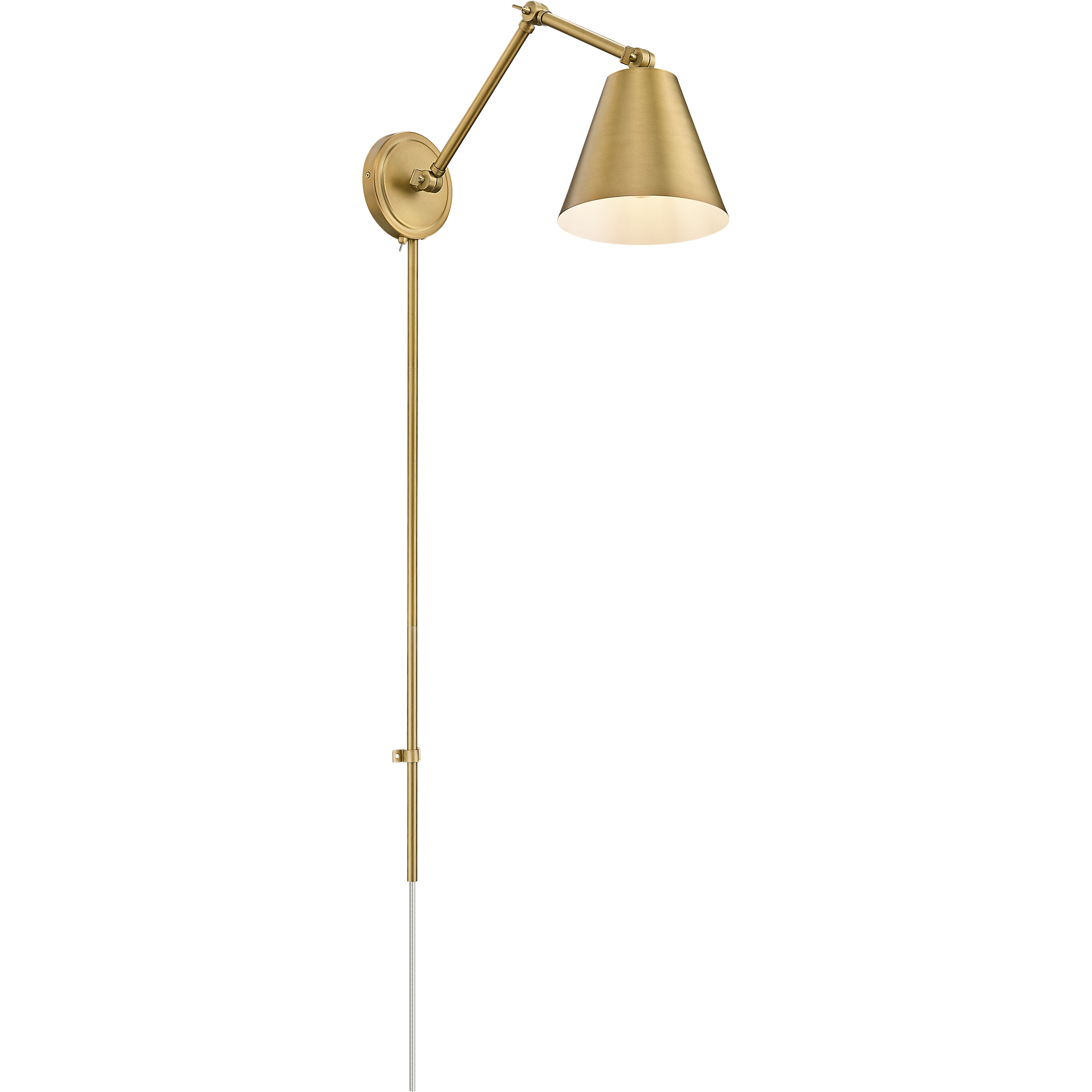 Z-Lite 347S-RB Regent 1 Light 7.5 inch Rubbed Brass Wall Z-Lite 347S-RB Regent 1 Light 7.5 inch Rubbed Brass Wall