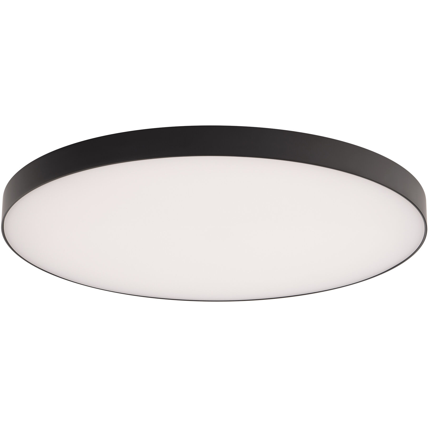 WAC Lighting FM-240512-9CS-BK Edgeless Round LED 12 inch Black Flush ...