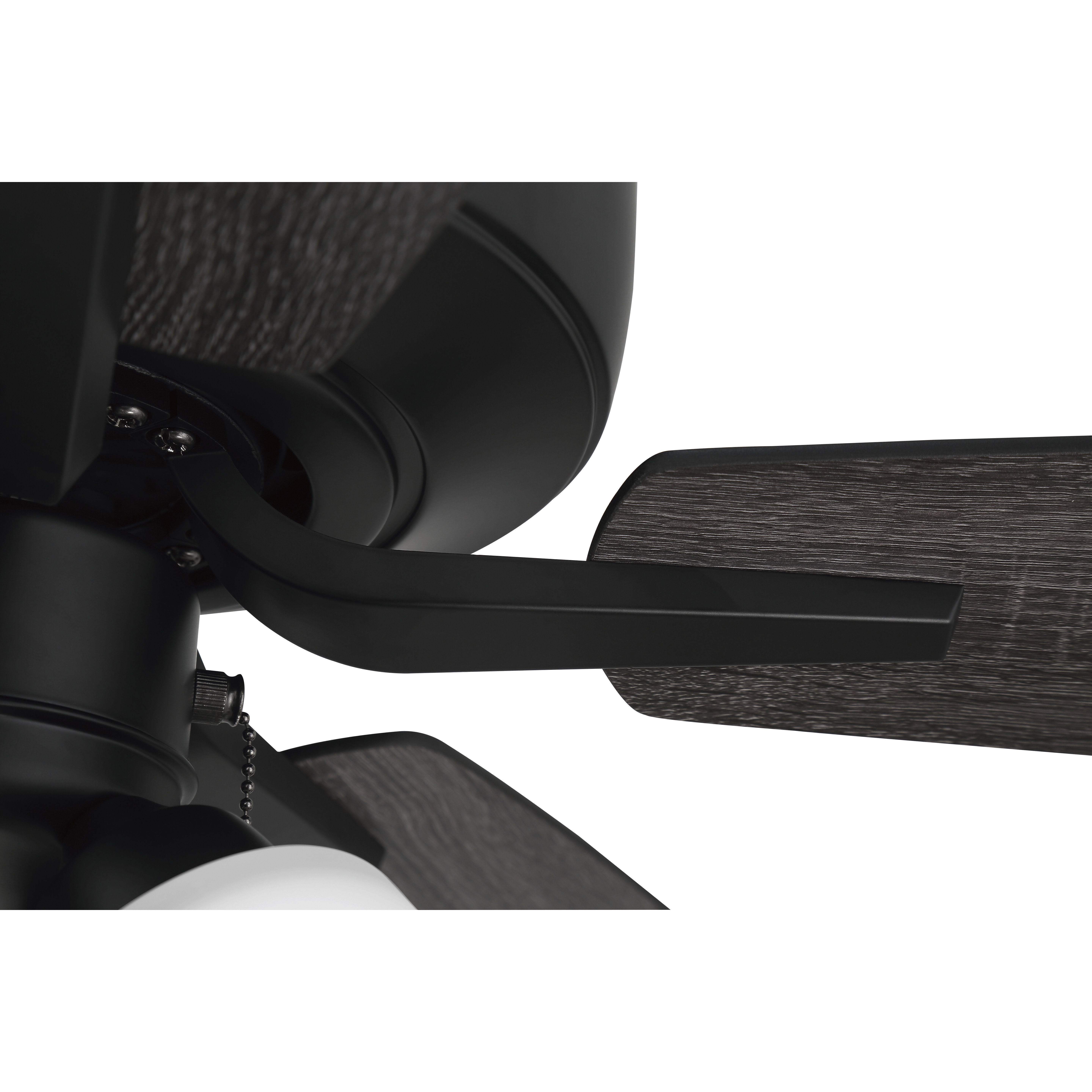 Craftmade P114FB5-52FBGW Pro Plus 114 52 inch Flat Black with Flat ...