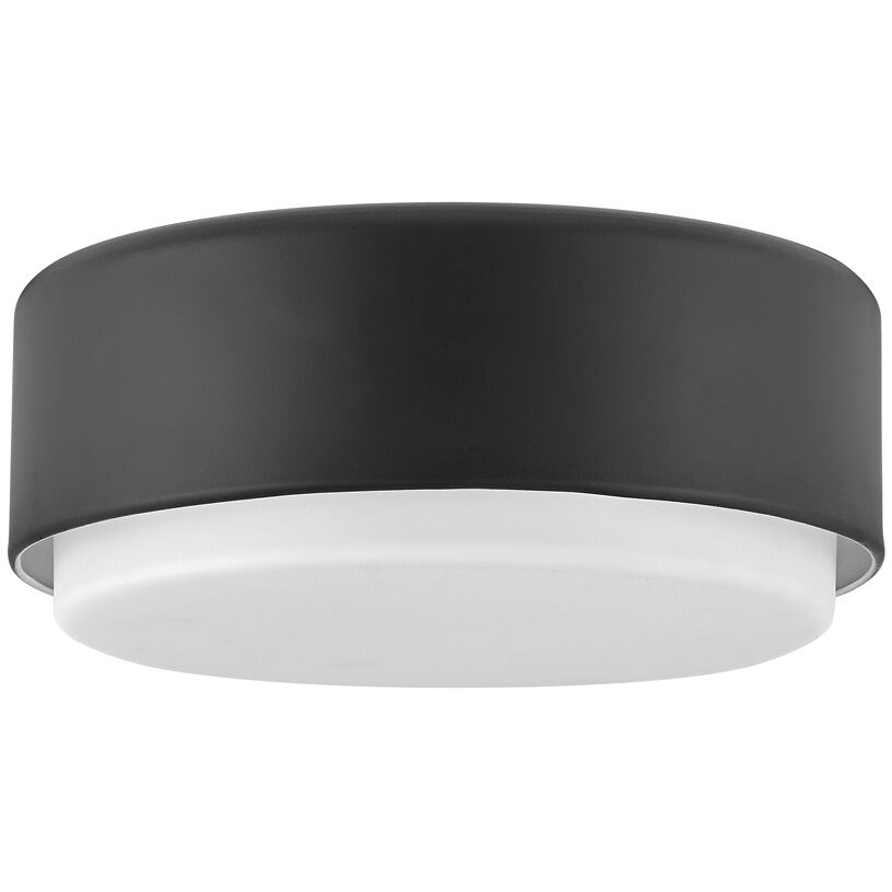 Cedric LED 12 inch Lacquered Brass Indoor Foyer Flush Mount Ceiling Light