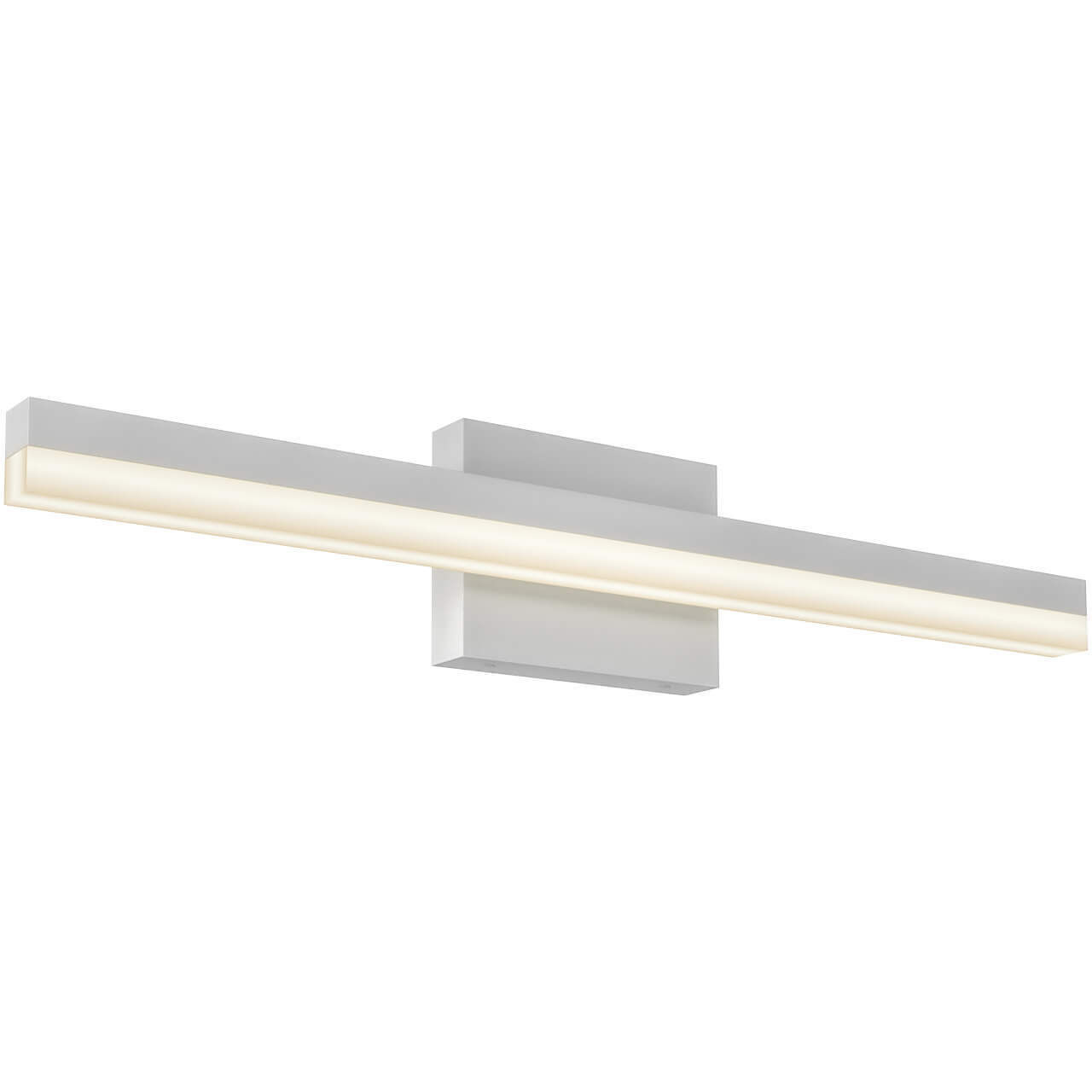 DALS Lighting LEDVAN003-CC-24SN Lyra LED 24 inch Satin Nickel Vanity ...