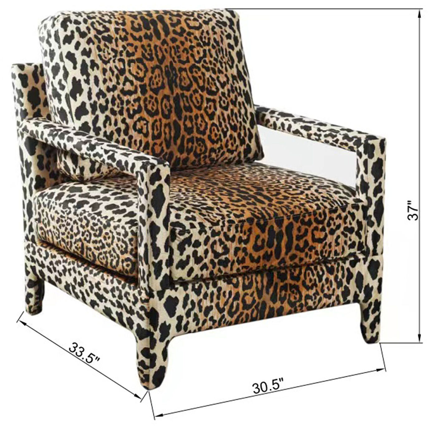 Designer animal print chairs store